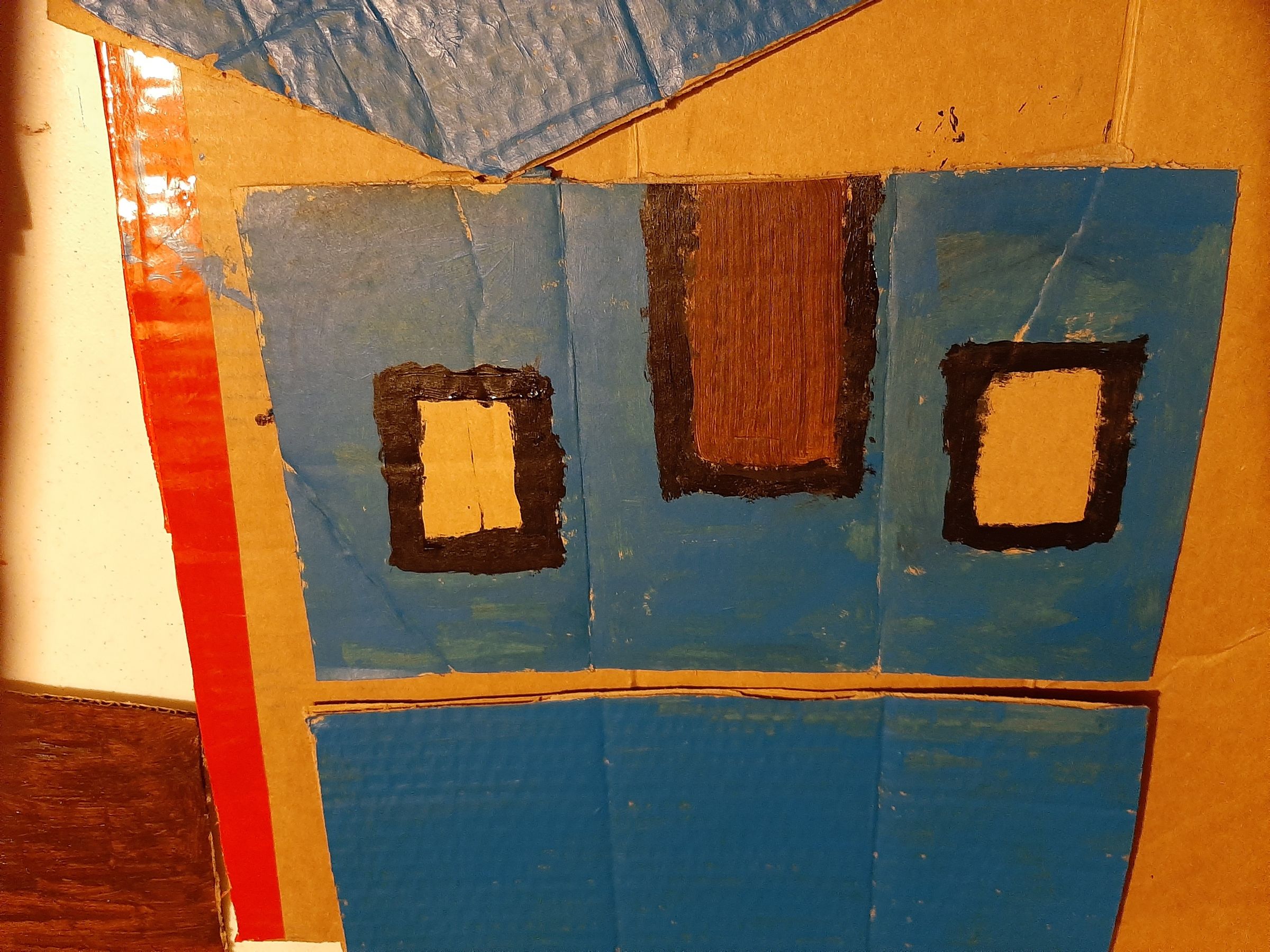 Hot Glue Cardboard House : 5 Steps - Instructables