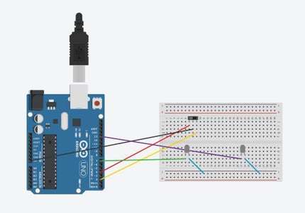 SPDT Two Way Switch With Two LEDs : 3 Steps - Instructables