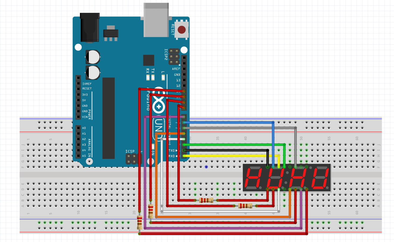 Arduino Digital Tube Display Experiment : 8 Steps (with Pictures ...