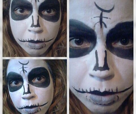 Heidi Hawthorne Face Paint (The Lords of Salem) : 4 Steps (with ...