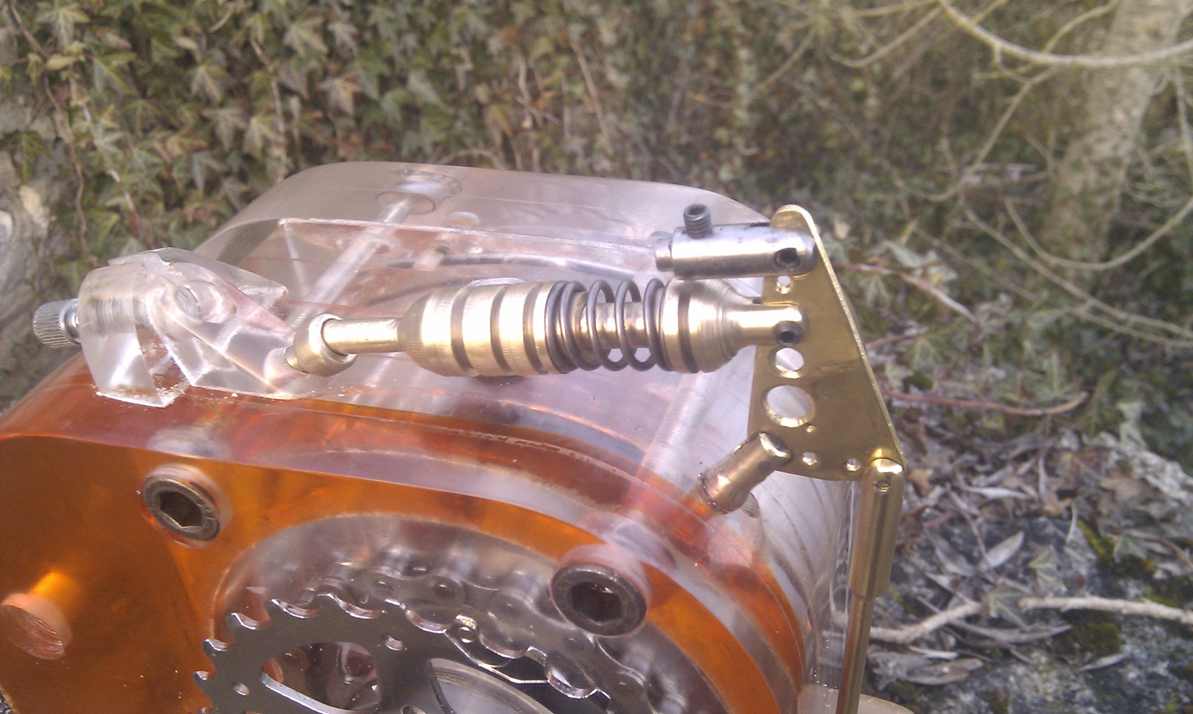 Transparent Gearbox on a Homemade Bicycle : 10 Steps (with Pictures ...