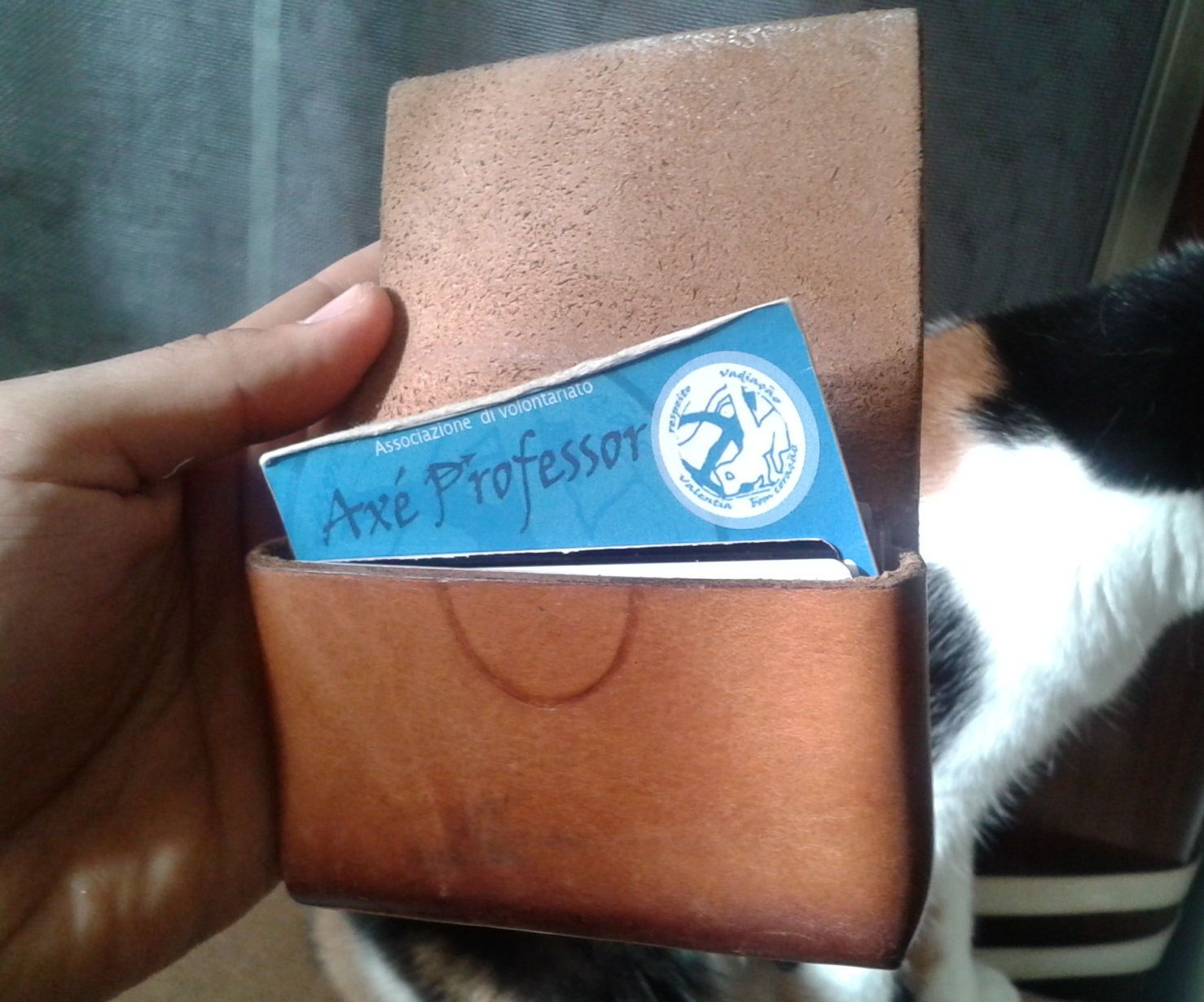 Simple Leather Card Wallet : 8 Steps (with Pictures) - Instructables