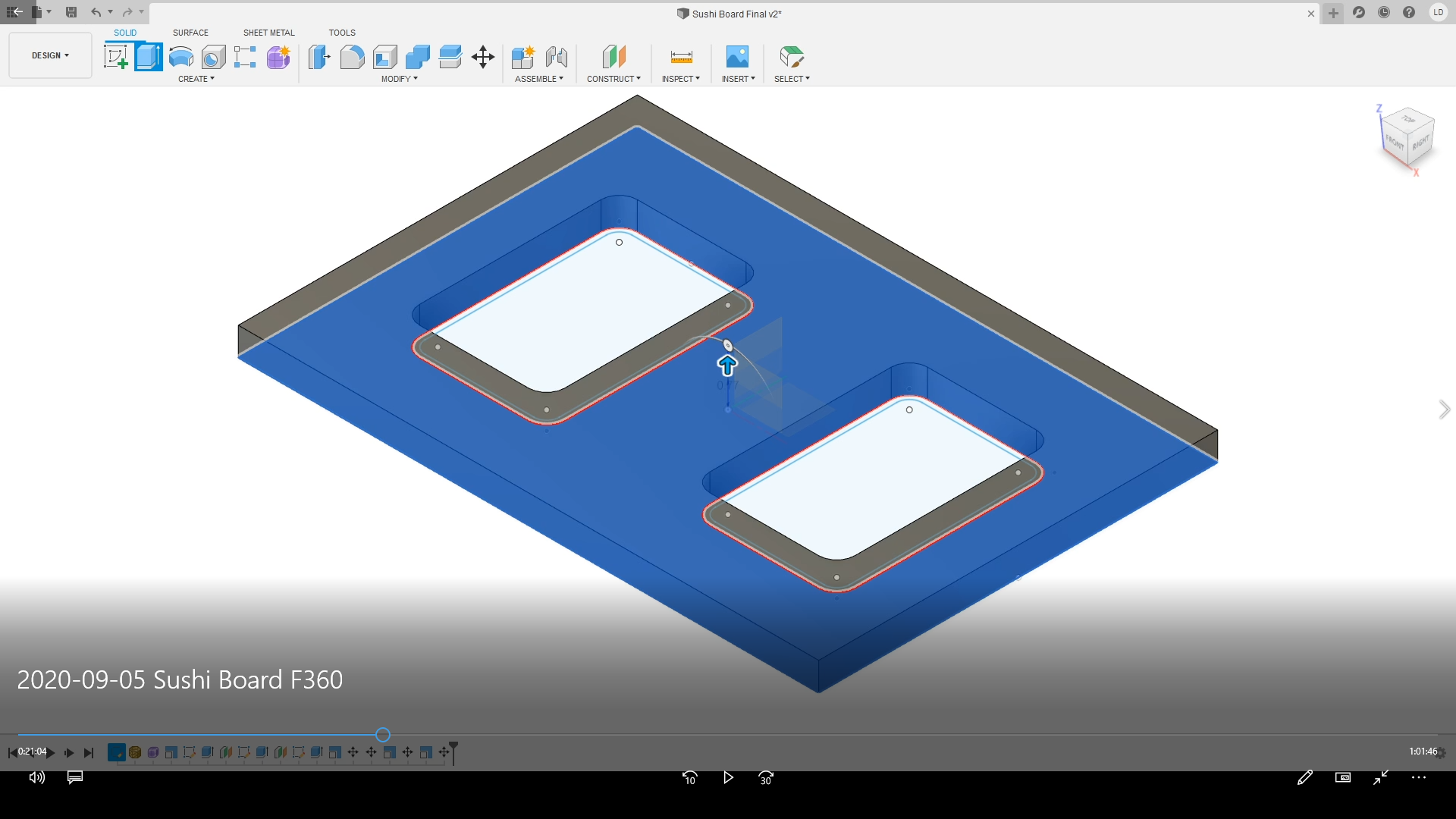 CNC WAVE Sushi Board : 7 Steps (with Pictures) - Instructables