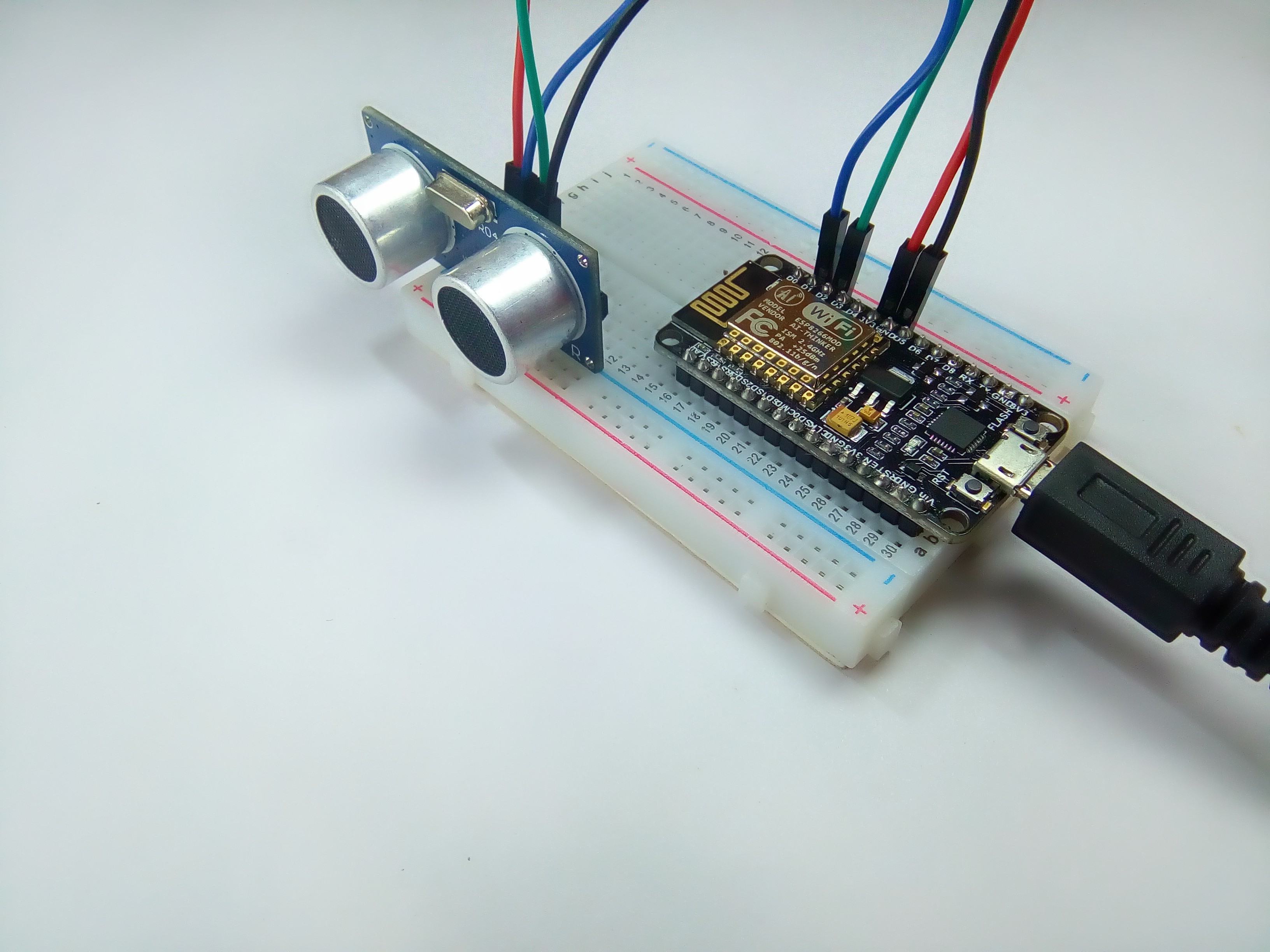 Distance Measurement Using HC-SR04 Via NodeMCU : 7 Steps (with Pictures) - Instructables