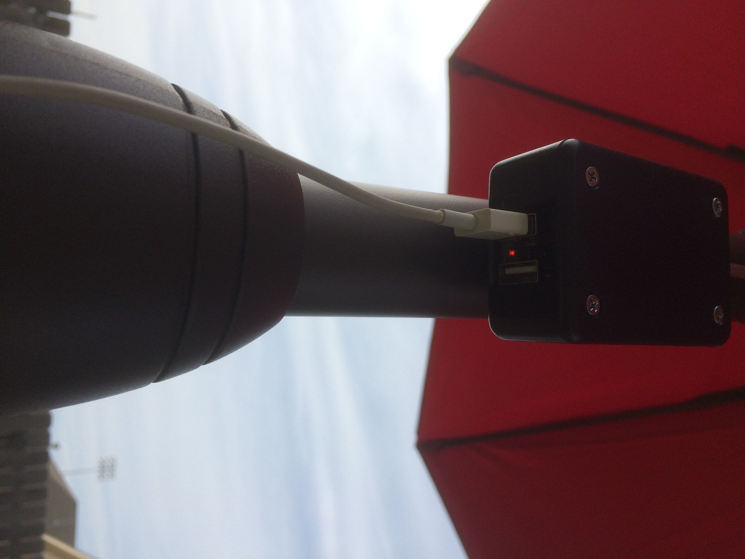 DIY Patio Umbrella Solar Charging Station : 5 Steps (with Pictures ...