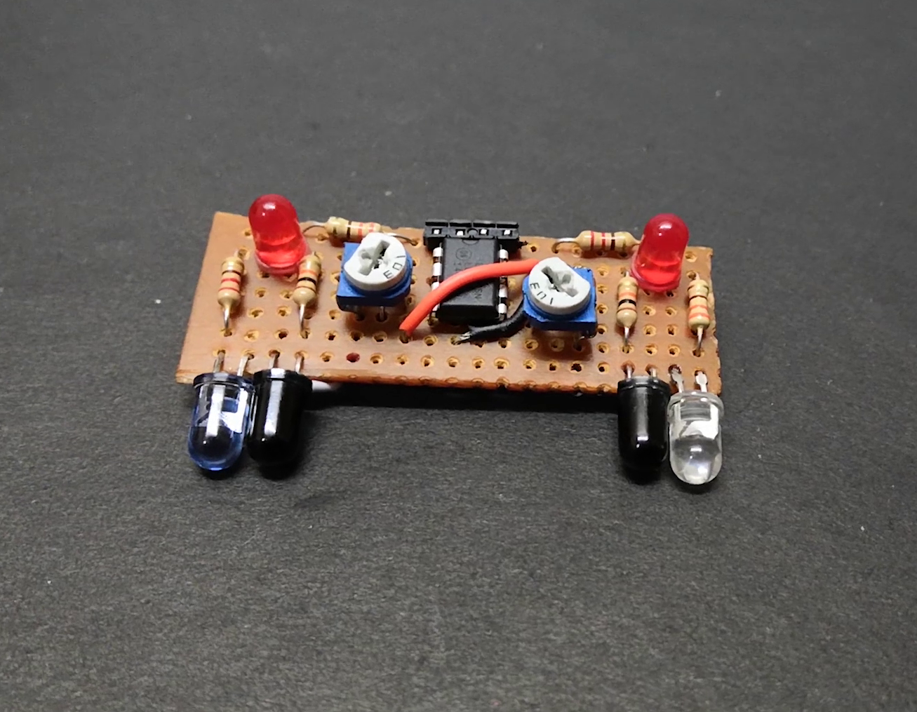 IR Based Line Following Robot From Scratch [No Microcontroller] : 15 ...