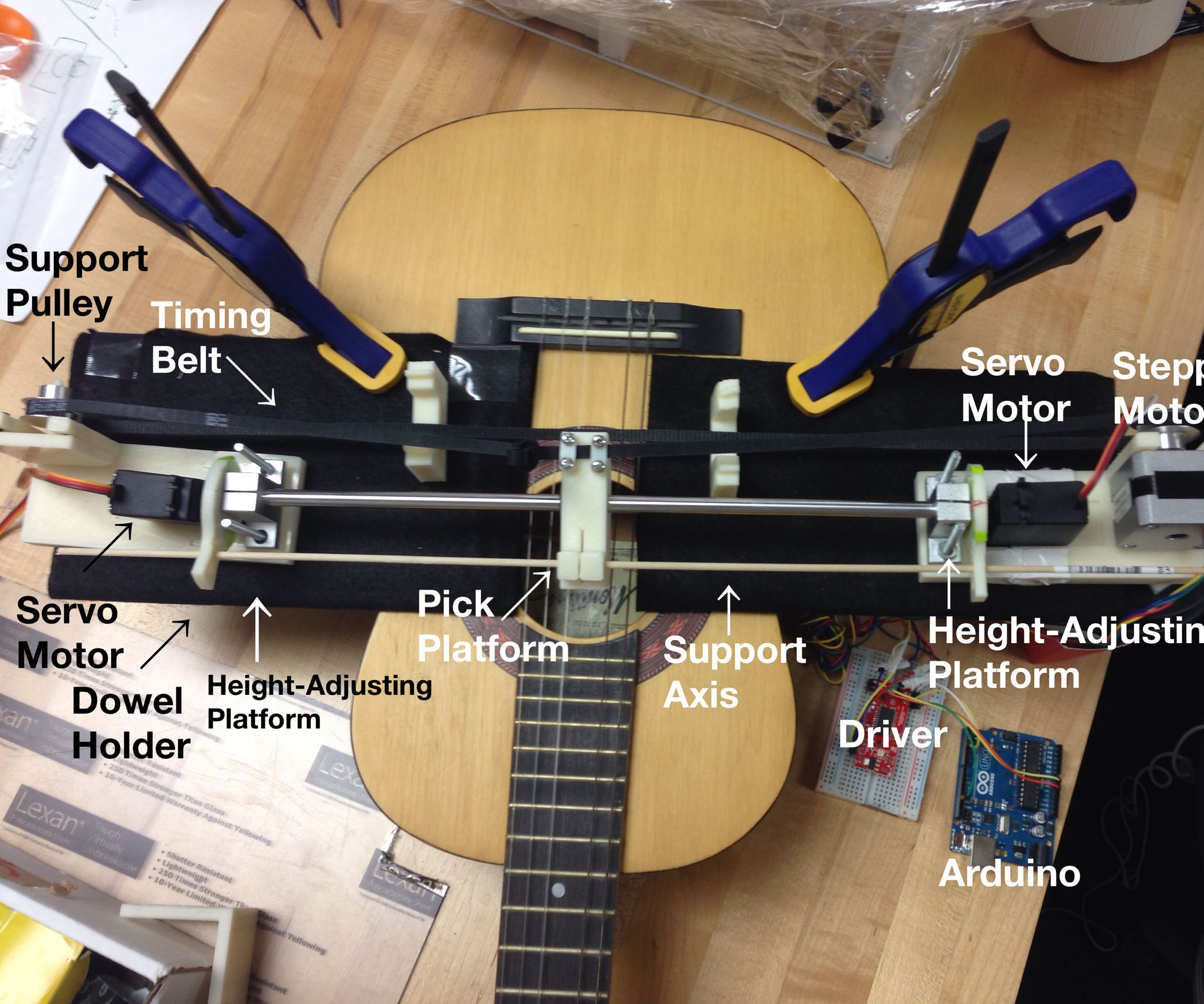 Muse.assist: Assistive Acoustic Guitar Strumming Device : 11 Steps ...