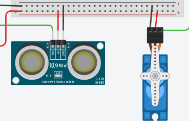 LEARN ULTRASONIC AND SERVO CIRCUIT USING TINKERCAD : 5 Steps ...