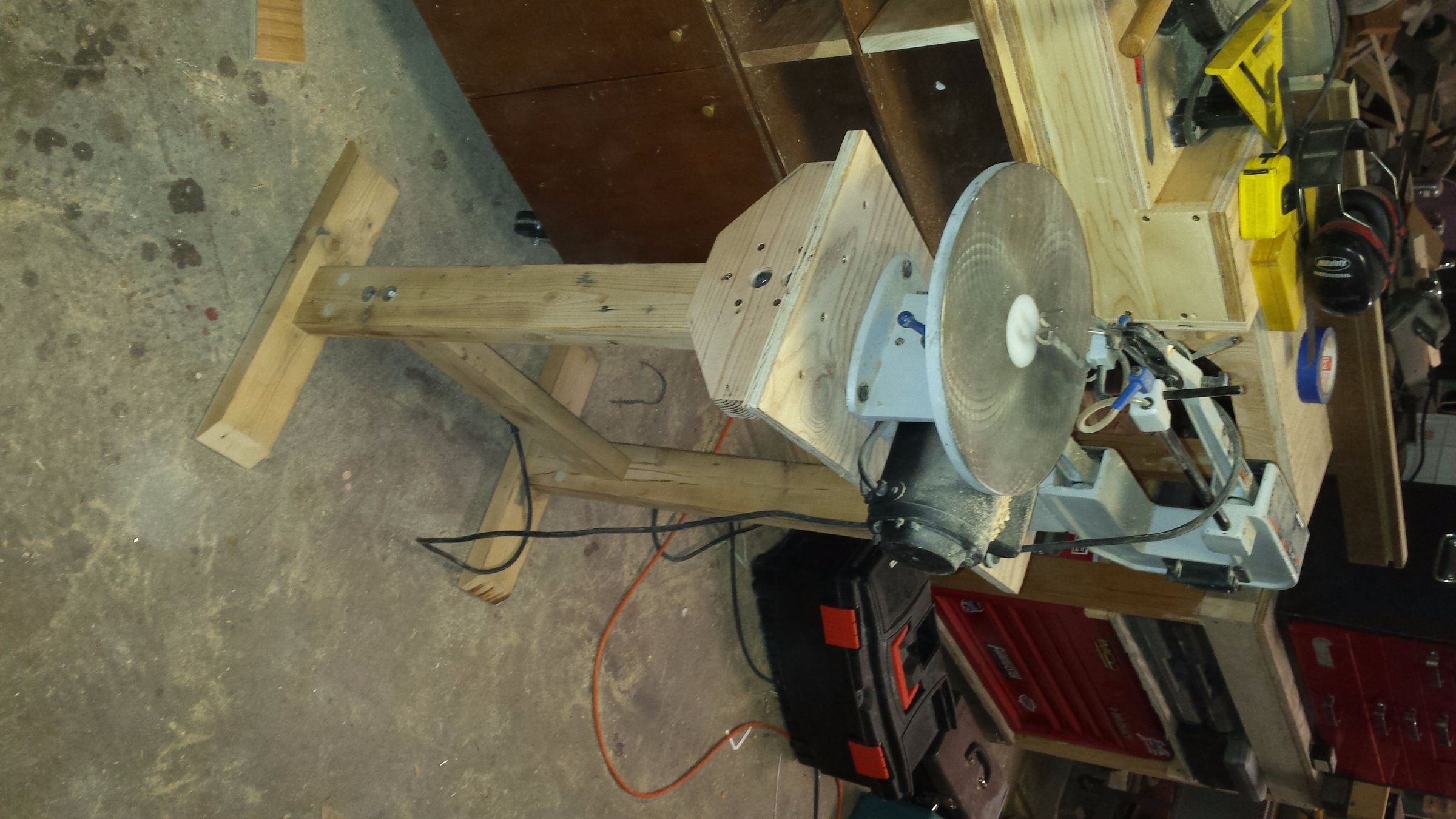Retractable Casters for a Scroll Saw. : 14 Steps (with Pictures ...