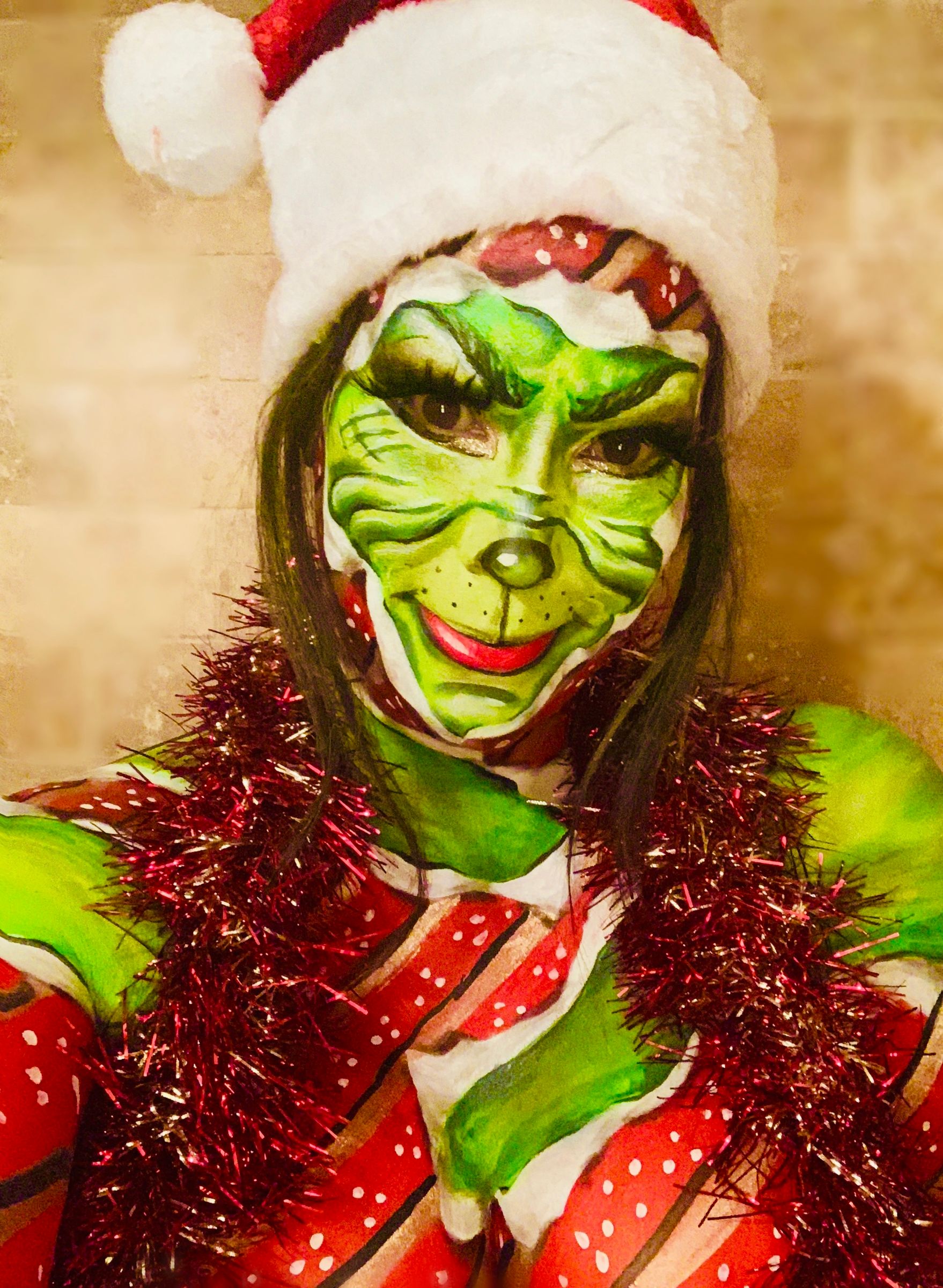 Unwrapping the Grinch! Body Paint : 14 Steps (with Pictures ...