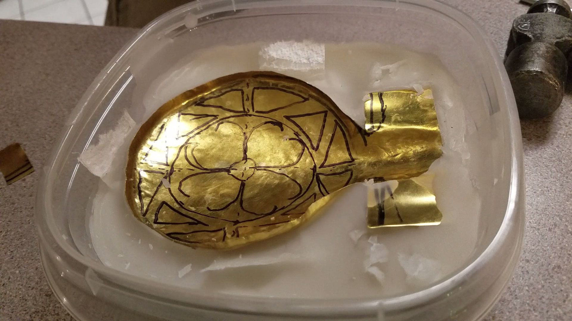 Chasing and Repousse Metal Art : 6 Steps (with Pictures) - Instructables