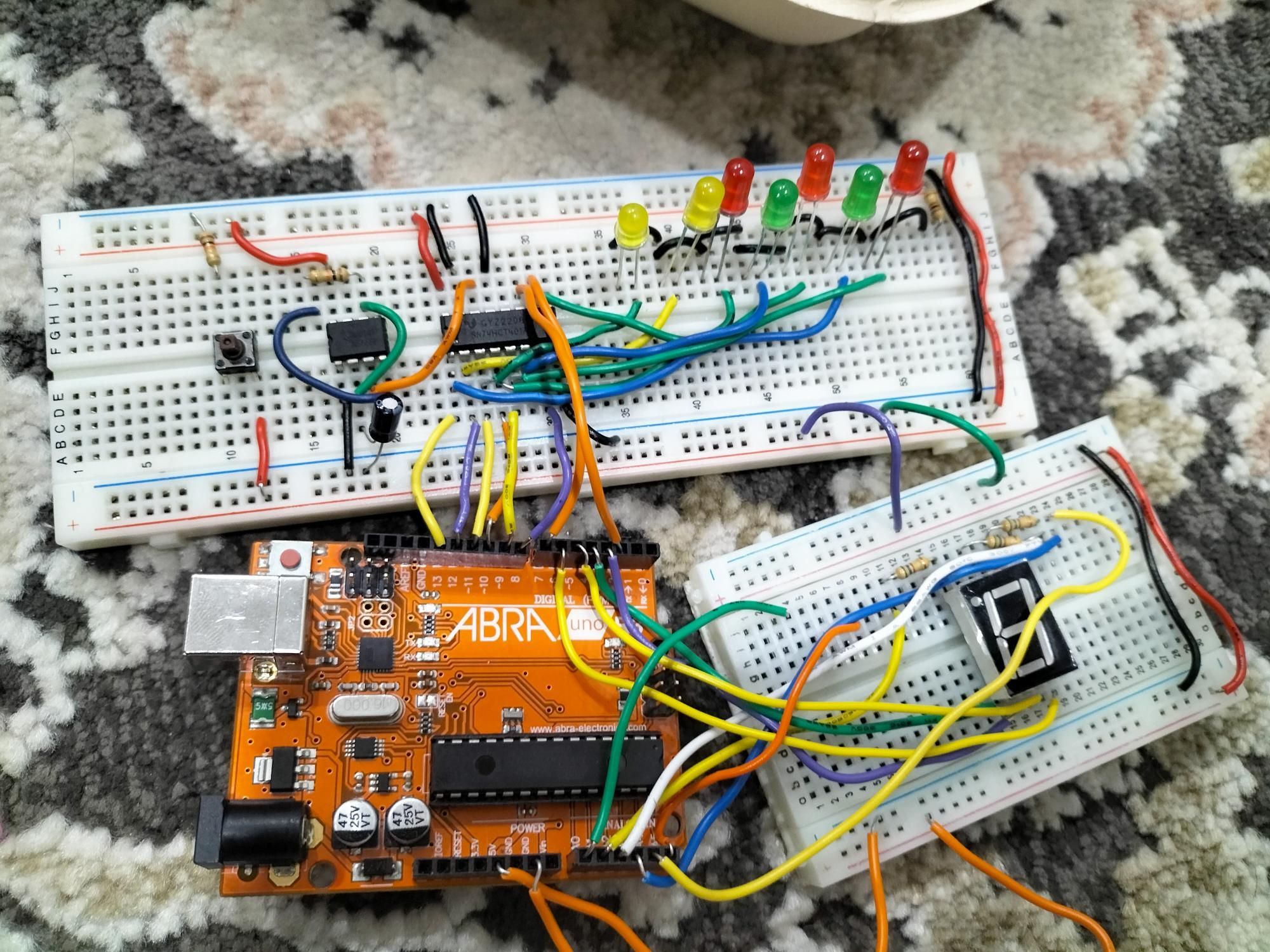 An Intresting Game Called Led Chaser : 6 Steps - Instructables