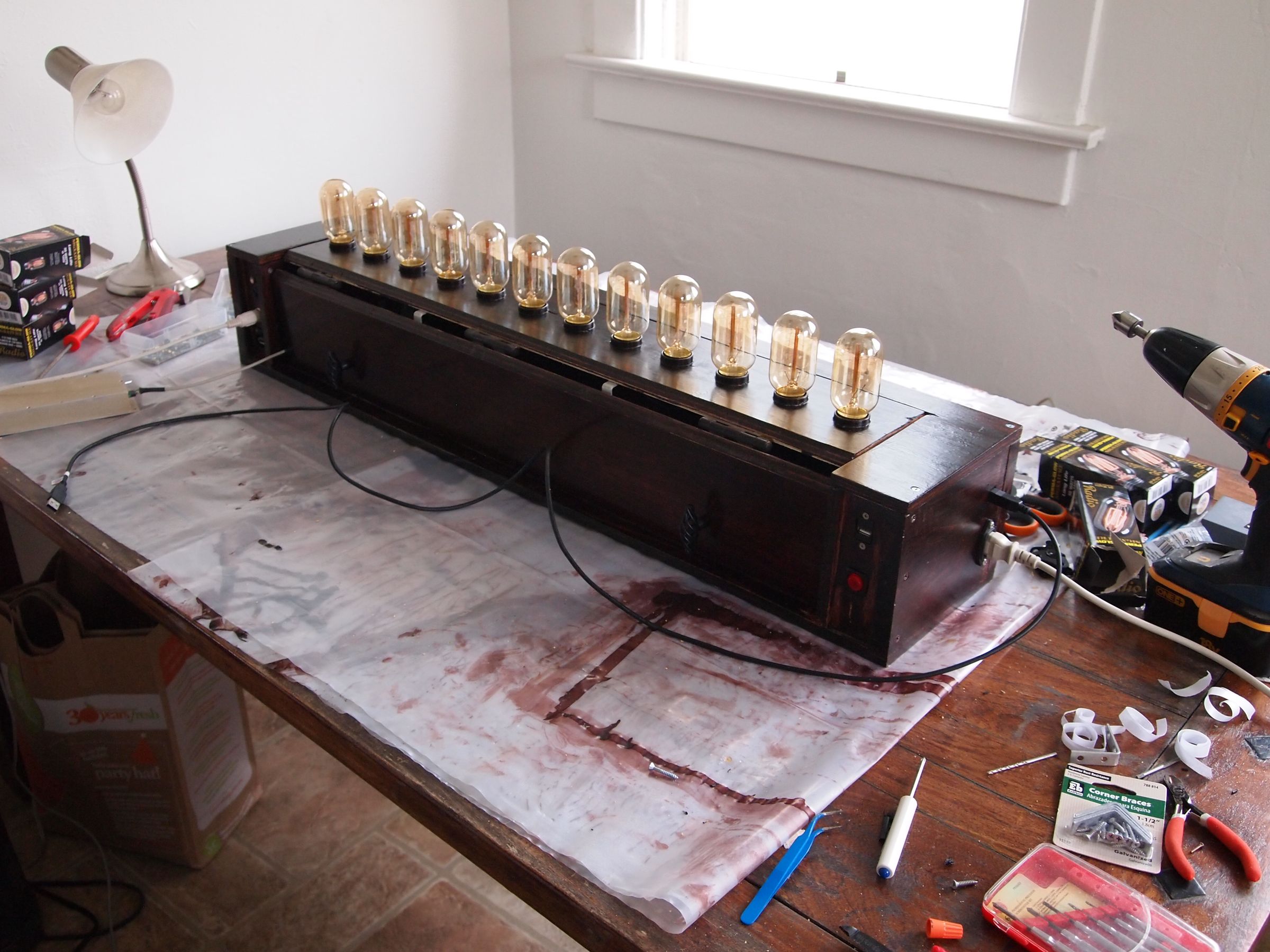 Antique Light Bulb Organ - MIDI/OSC Controlled : 14 Steps (with ...