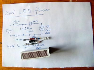 230v Led Circuit Diagram