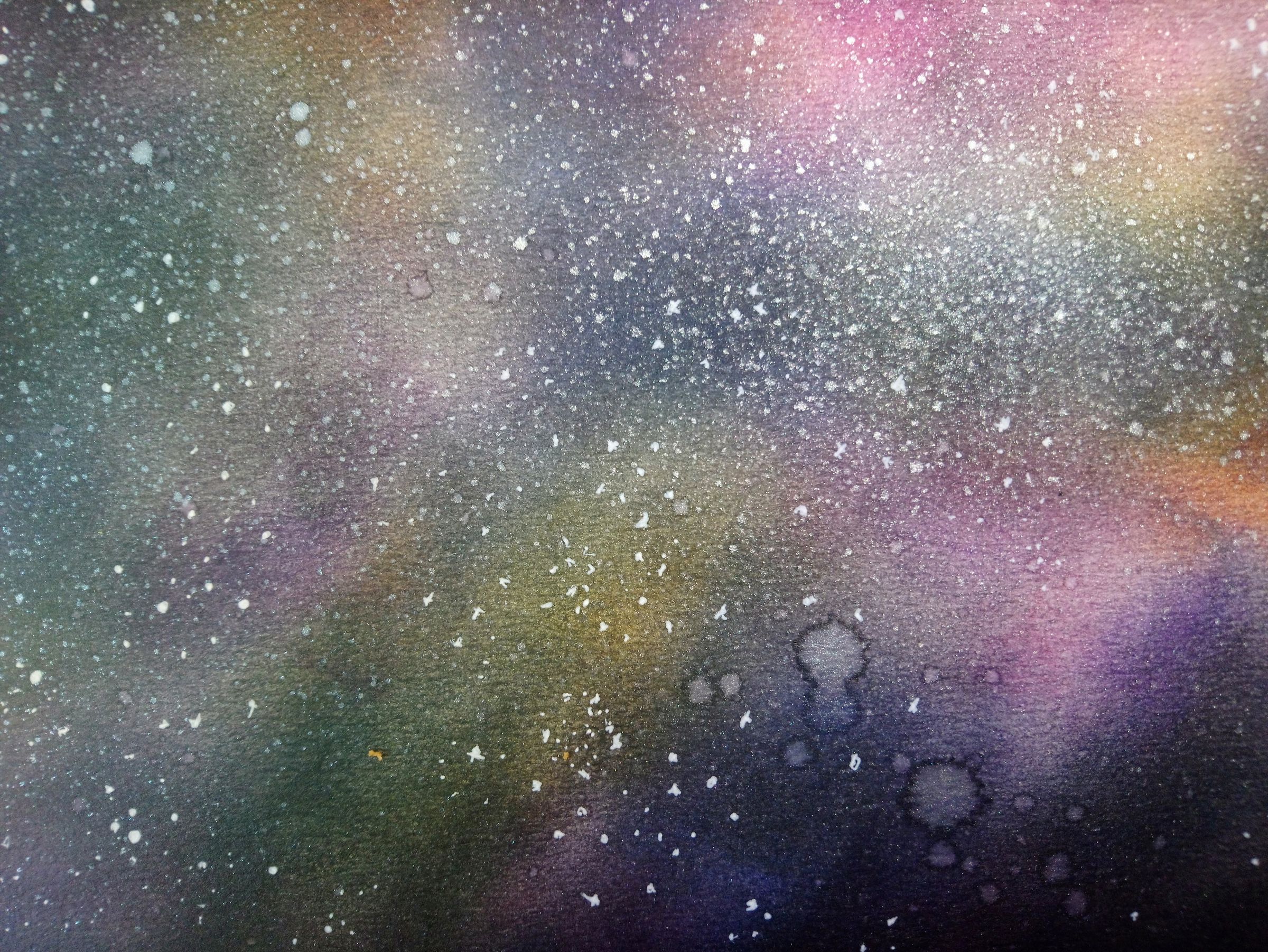 Cosmic Art- a Crafty Lesson About Space! : 4 Steps (with Pictures ...