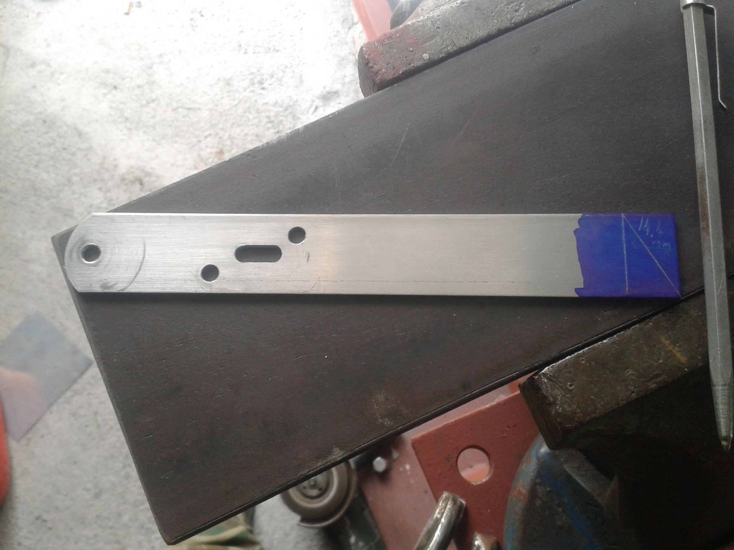 DIY Circle Center Finder Tool, Stainless Steel Made : 4 Steps (with ...