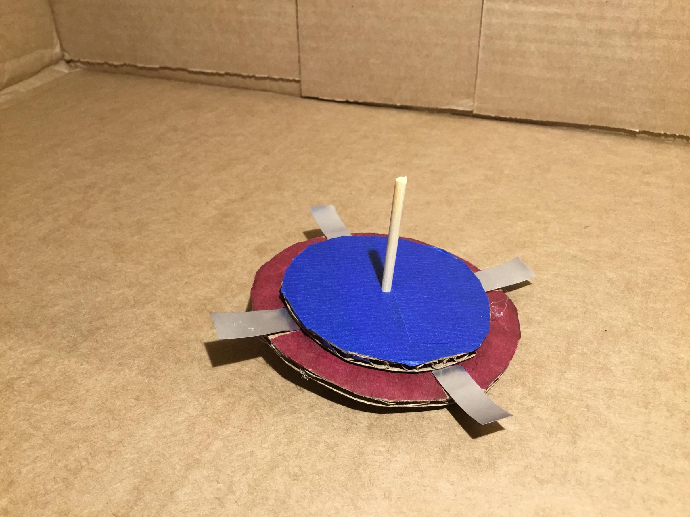 Cardboard Spinners From Recycled Materials : 6 Steps - Instructables