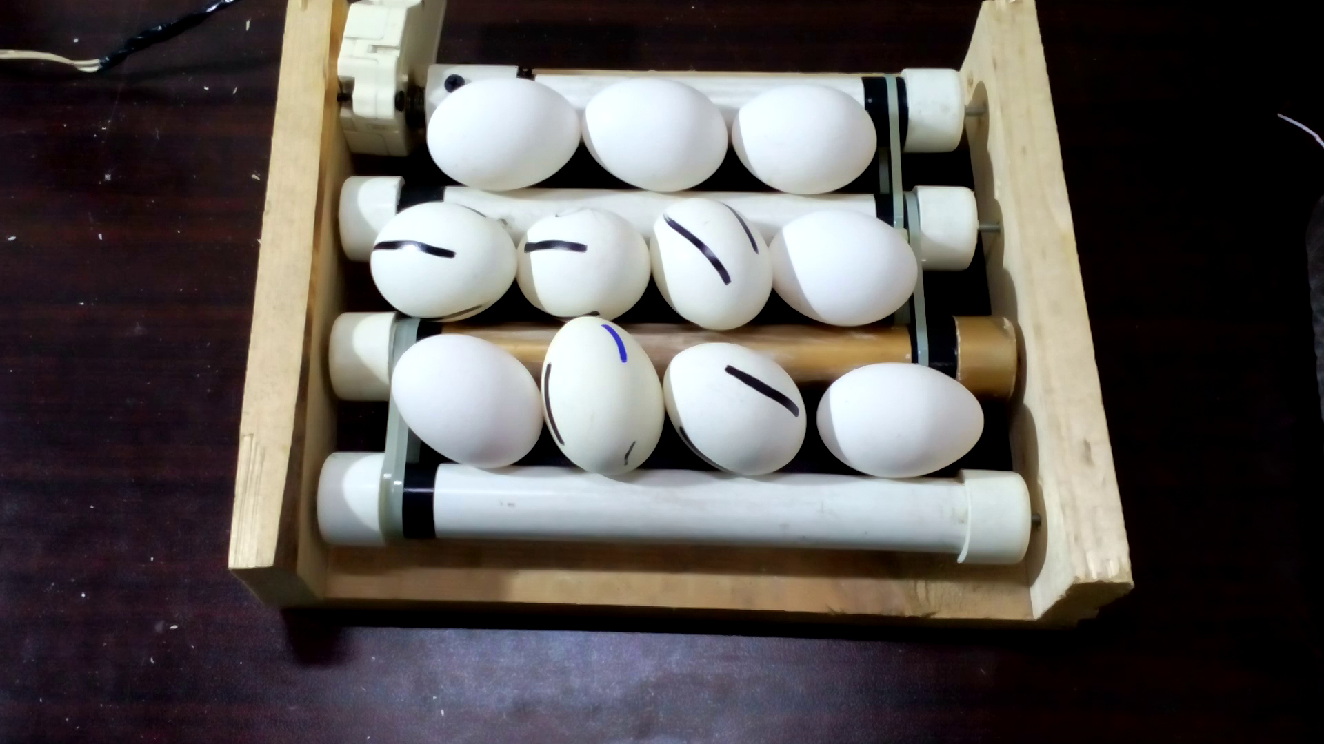 How to Make Automatic Rotating Egg Tray From PVC and Wood : 5 Steps ...