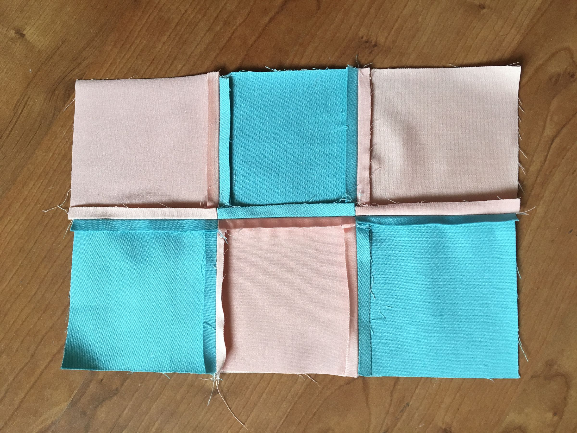 Simple 9-Square Patchwork Cushion Cover : 53 Steps (with Pictures ...