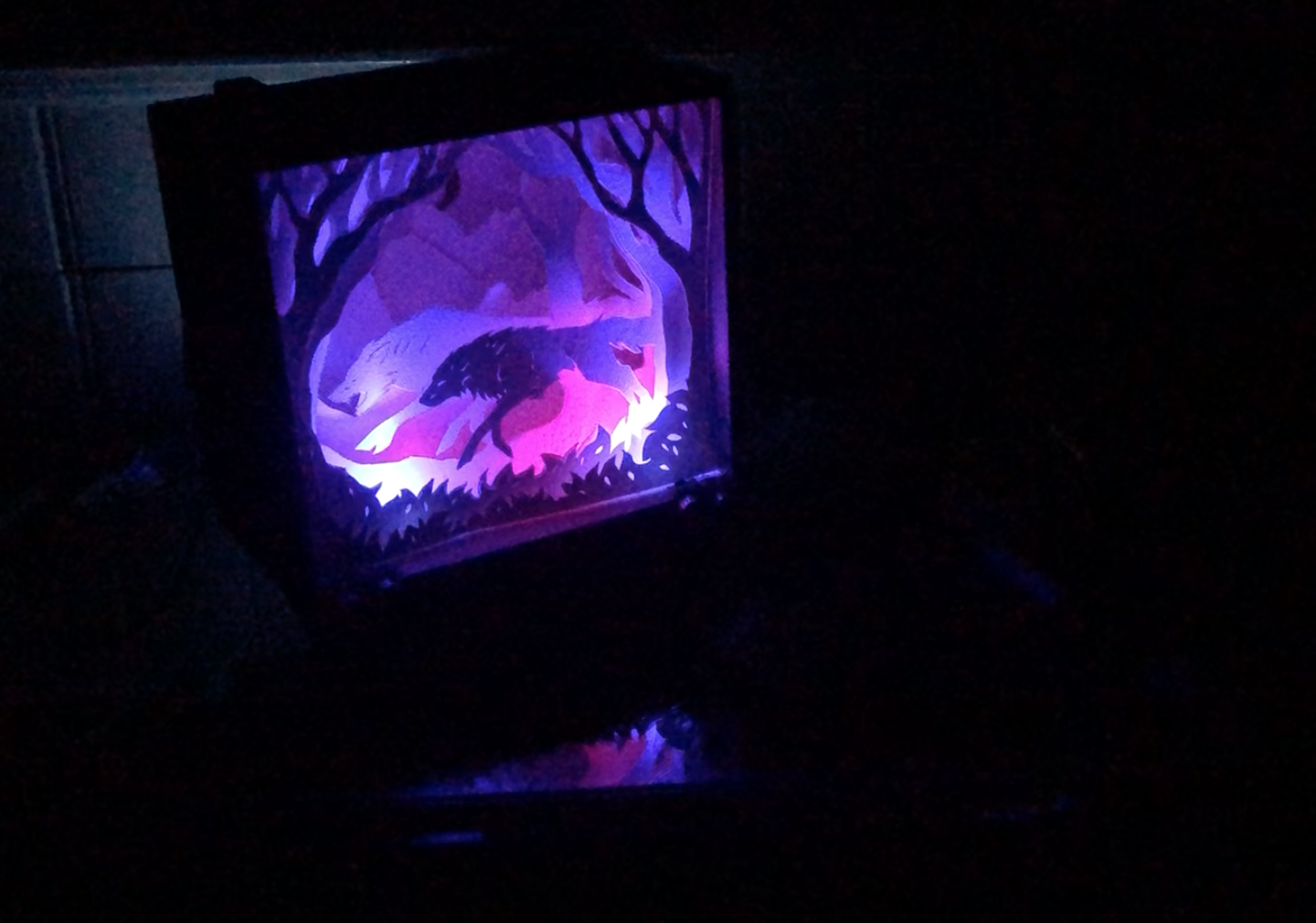 Interactive Papercut Lightbox With Arduino : 6 Steps - Instructables
