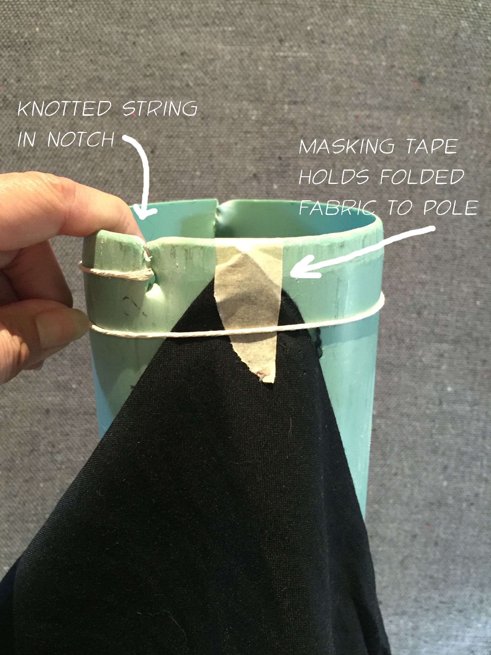 Shibori Pole Wrapping : 7 Steps (with Pictures) - Instructables