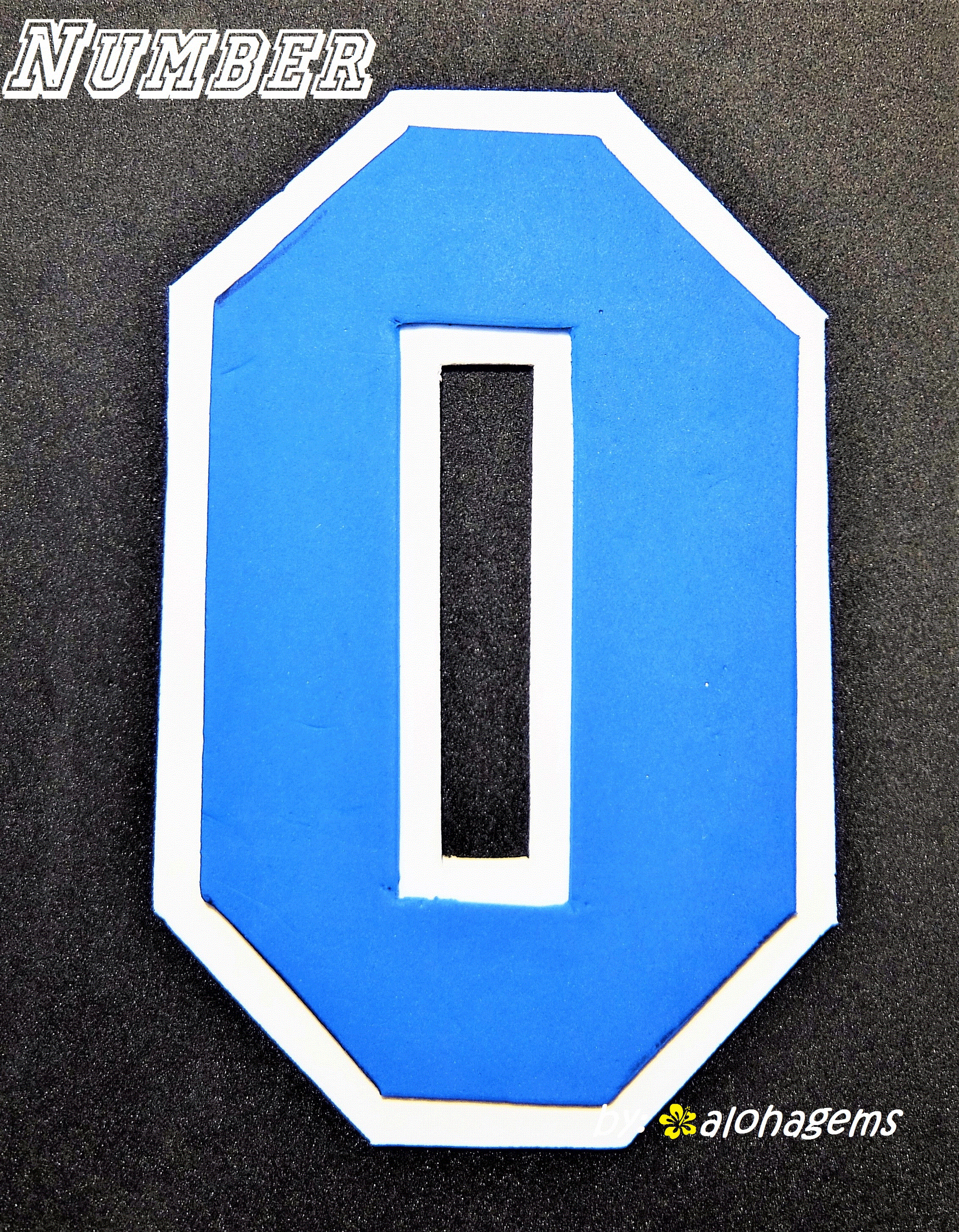 Make Jersey Numbers - 0 : 6 Steps (with Pictures) - Instructables