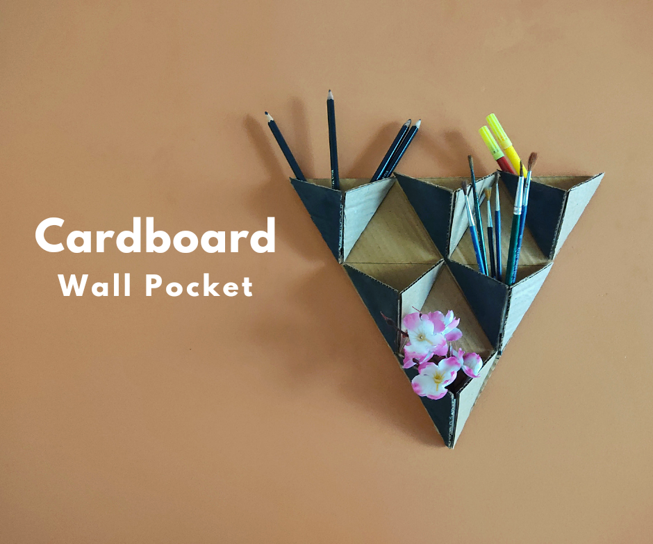Cardboard Wall Pocket Organizer : 5 Steps (with Pictures) - Instructables