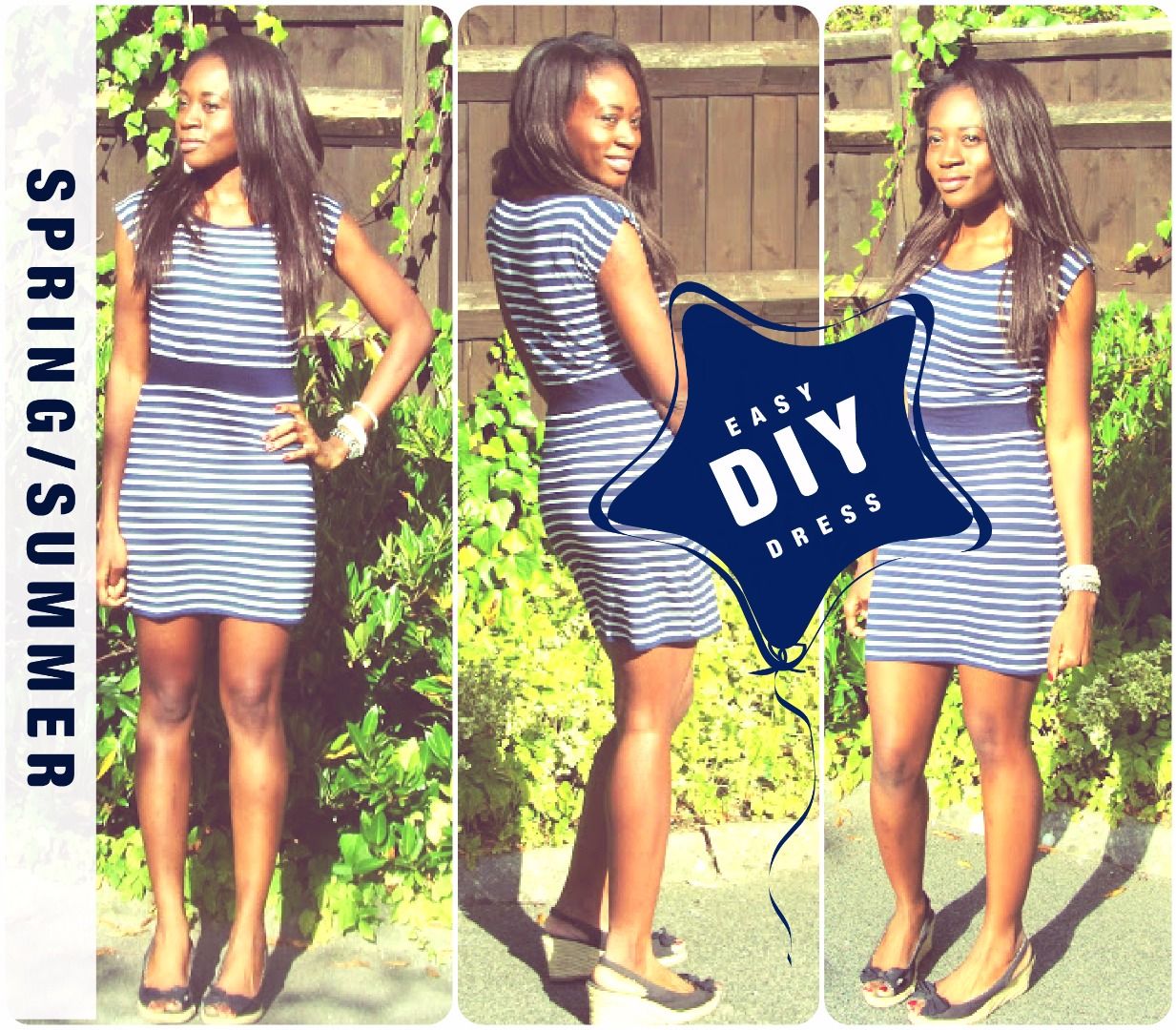 SPRING/SUMMER NAUTICAL STRIPED DRESS : 9 Steps (with Pictures ...