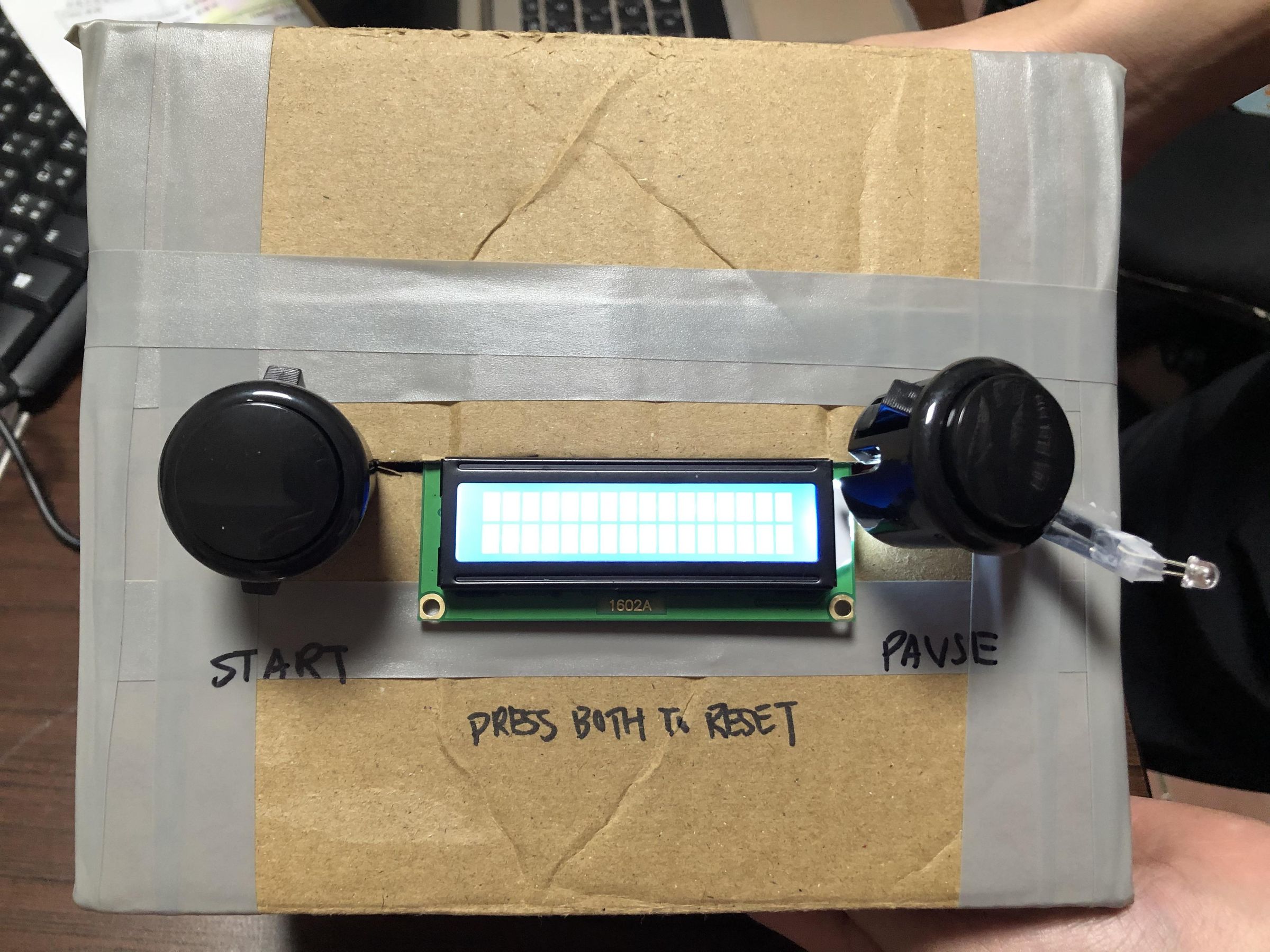 LCD Stop-Watch : 4 Steps - Instructables