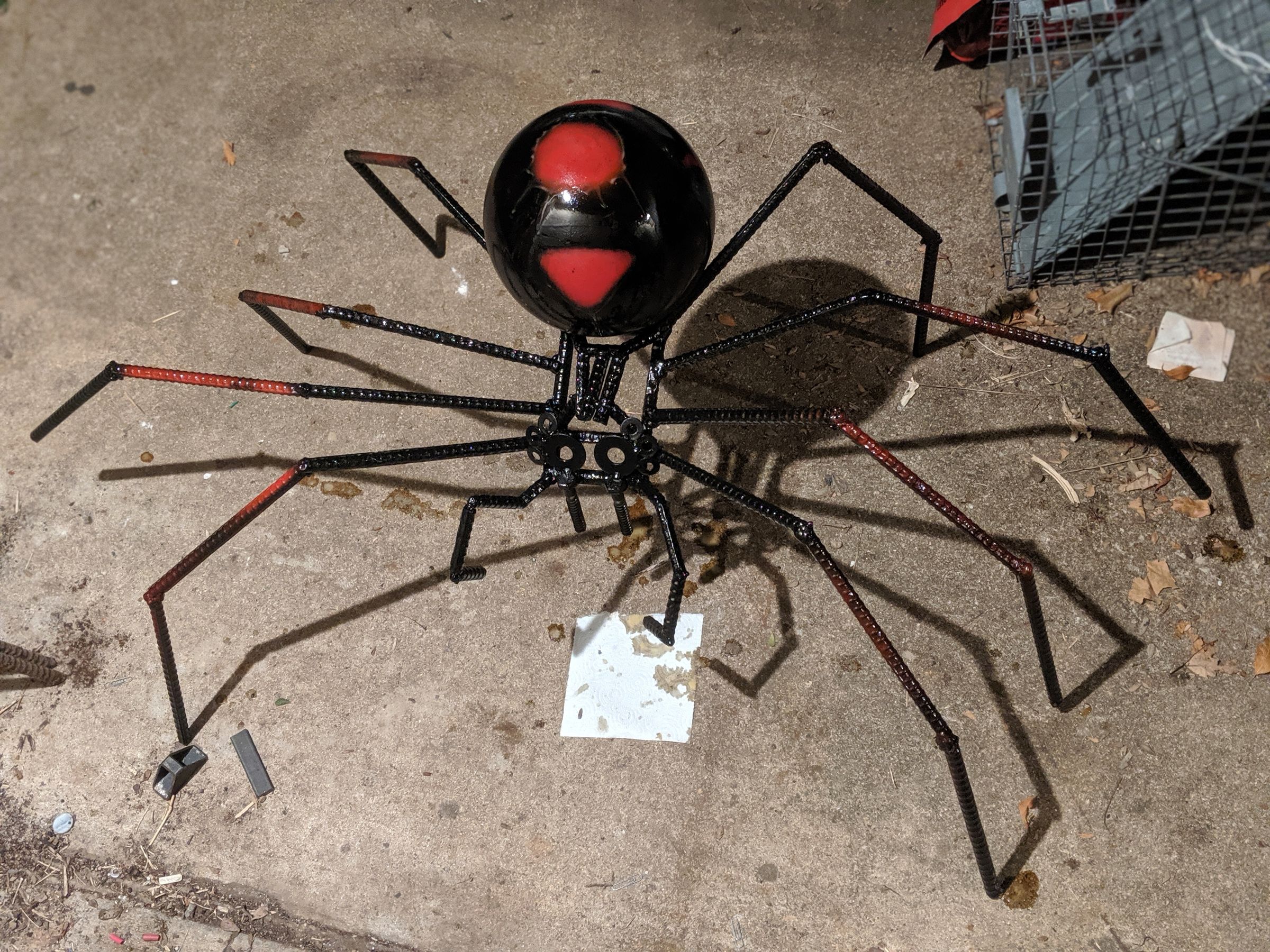 How to Make Giant Halloween Spiders : 23 Steps (with Pictures ...