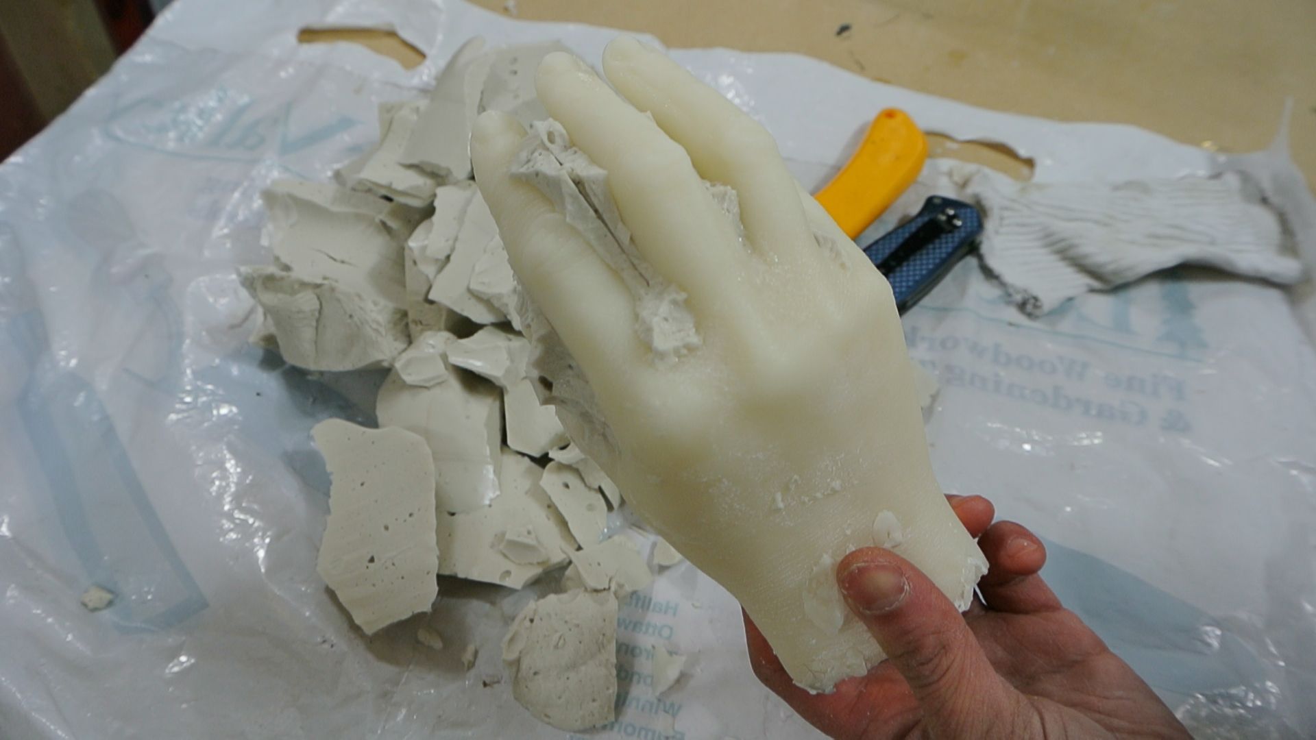 How to Lifecast a Hand With Alginate : 7 Steps (with Pictures ...