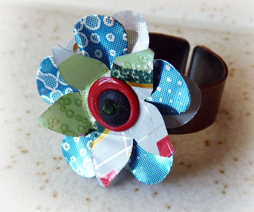 Pop Can Flower Rings : 8 Steps (with Pictures) - Instructables