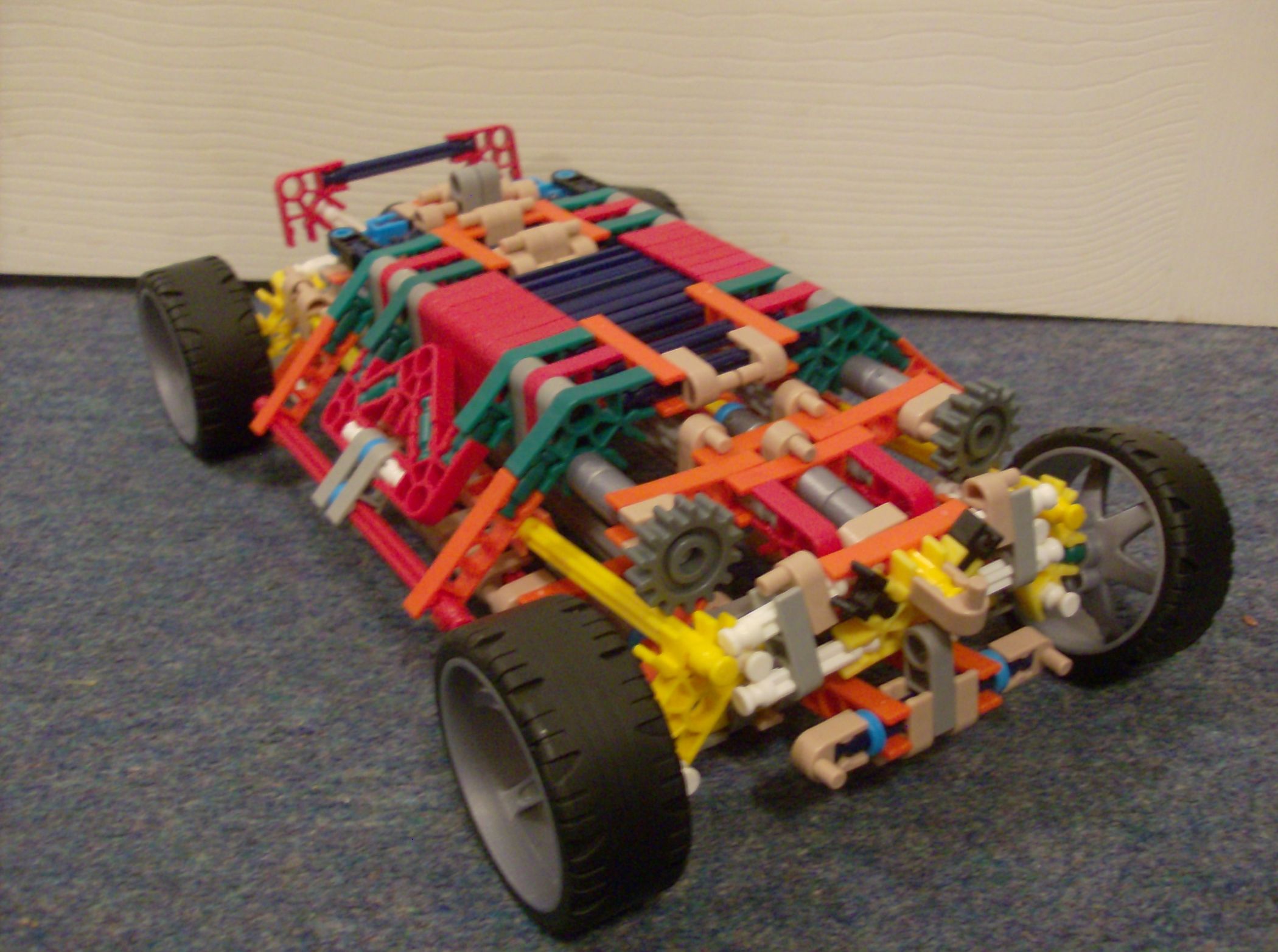 Knex Gyro System Car Updated. - Instructables