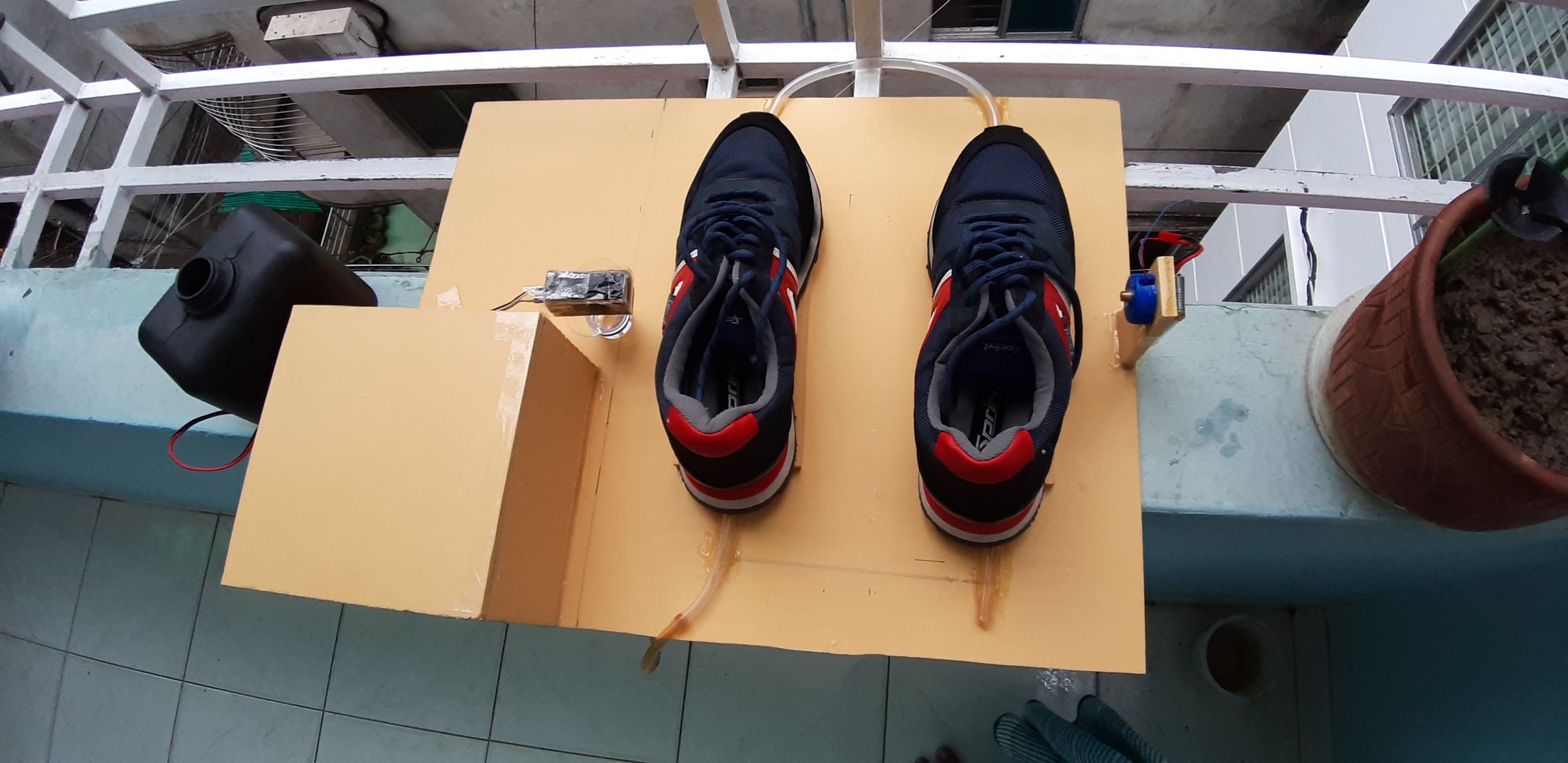 Shoe Sanitizing System (automated) : 5 Steps - Instructables