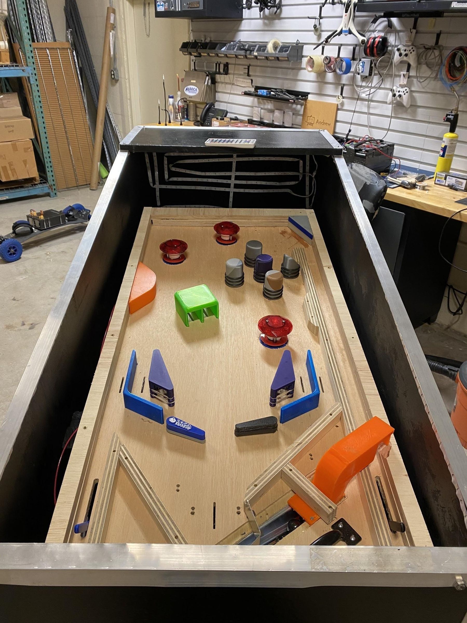 Pinball Machine at Boca Bearings : 11 Steps - Instructables