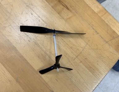 School Rubber Band Helicopter : 8 Steps - Instructables