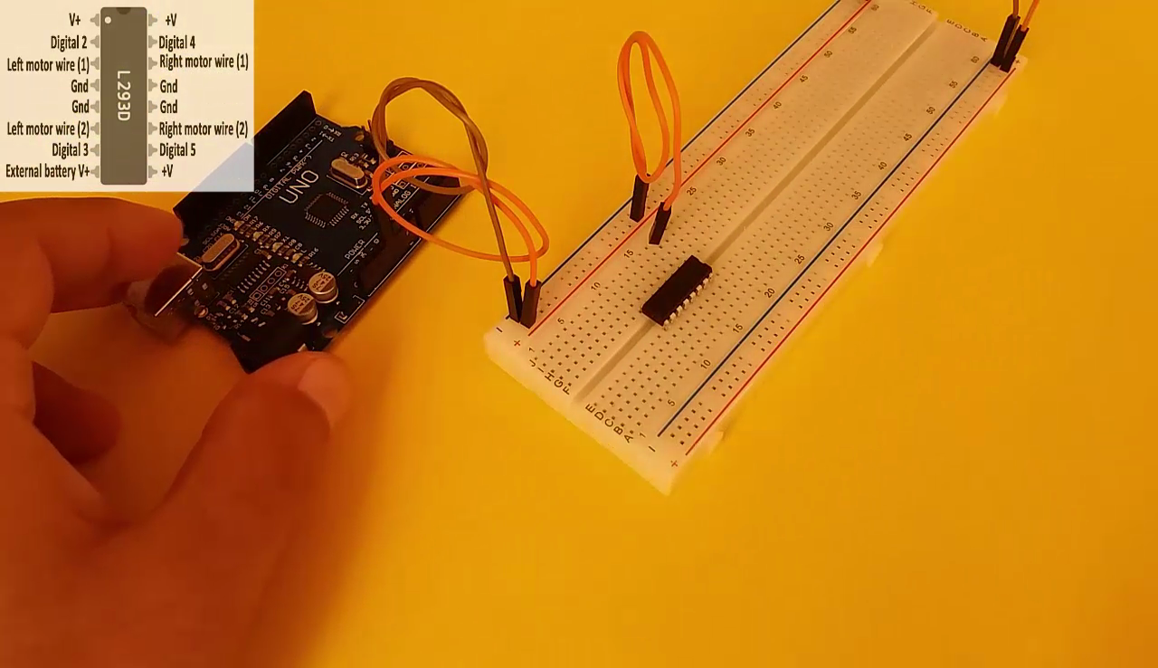 Arduino : How to Control DC Motors With L293D Motor Driver : 5 Steps ...