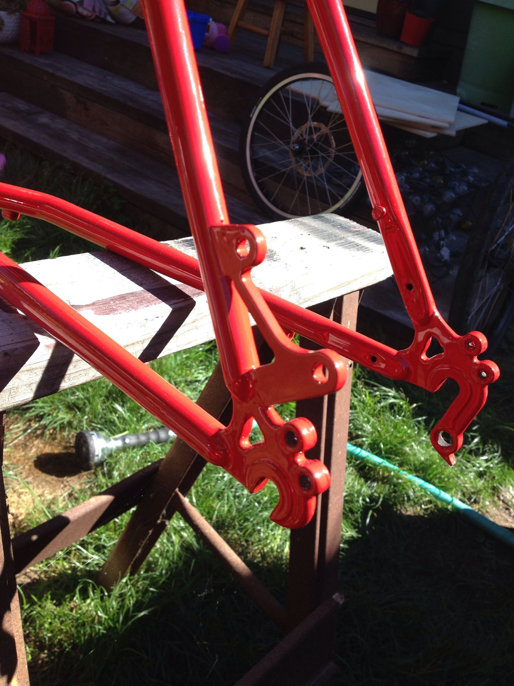 2 Wheeled Cargo Bike From Old Mountain Bike Frame : 8 Steps - Instructables