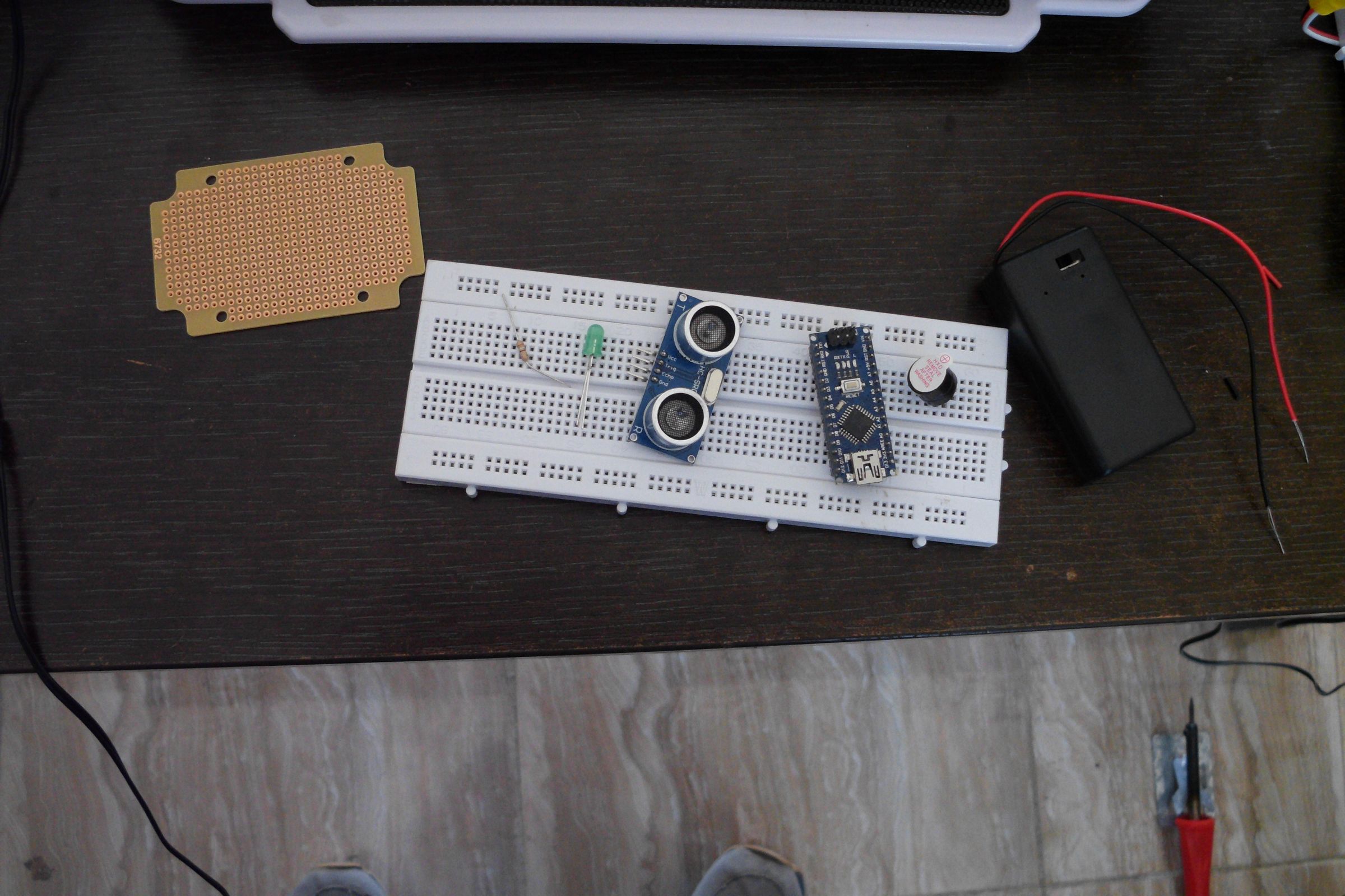 Arduino Based Simple Blind Navigation Bracelet (AIDA1) : 3 Steps ...