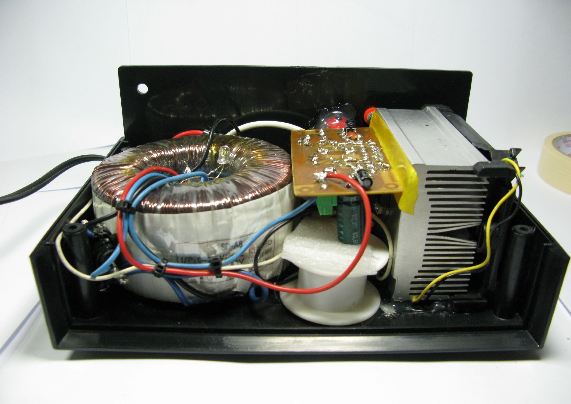DIY HiFi Gainclone Power Amplifier (2x68w, Class AB-A, LM3886) : 7 ...