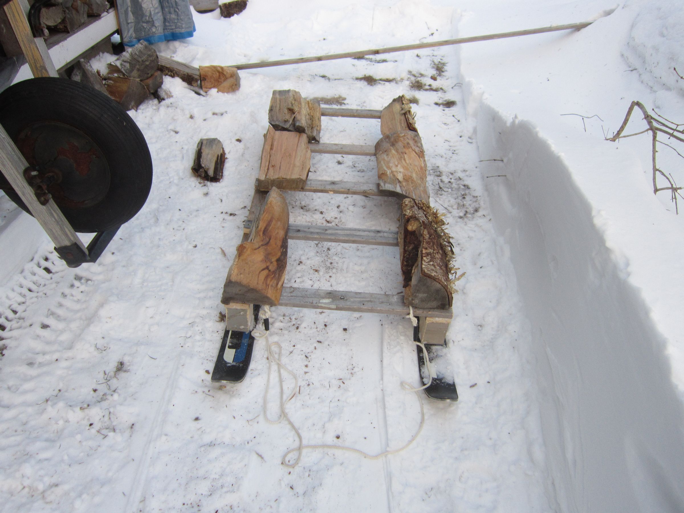 D.I.Y Firewood Sled - Instructables