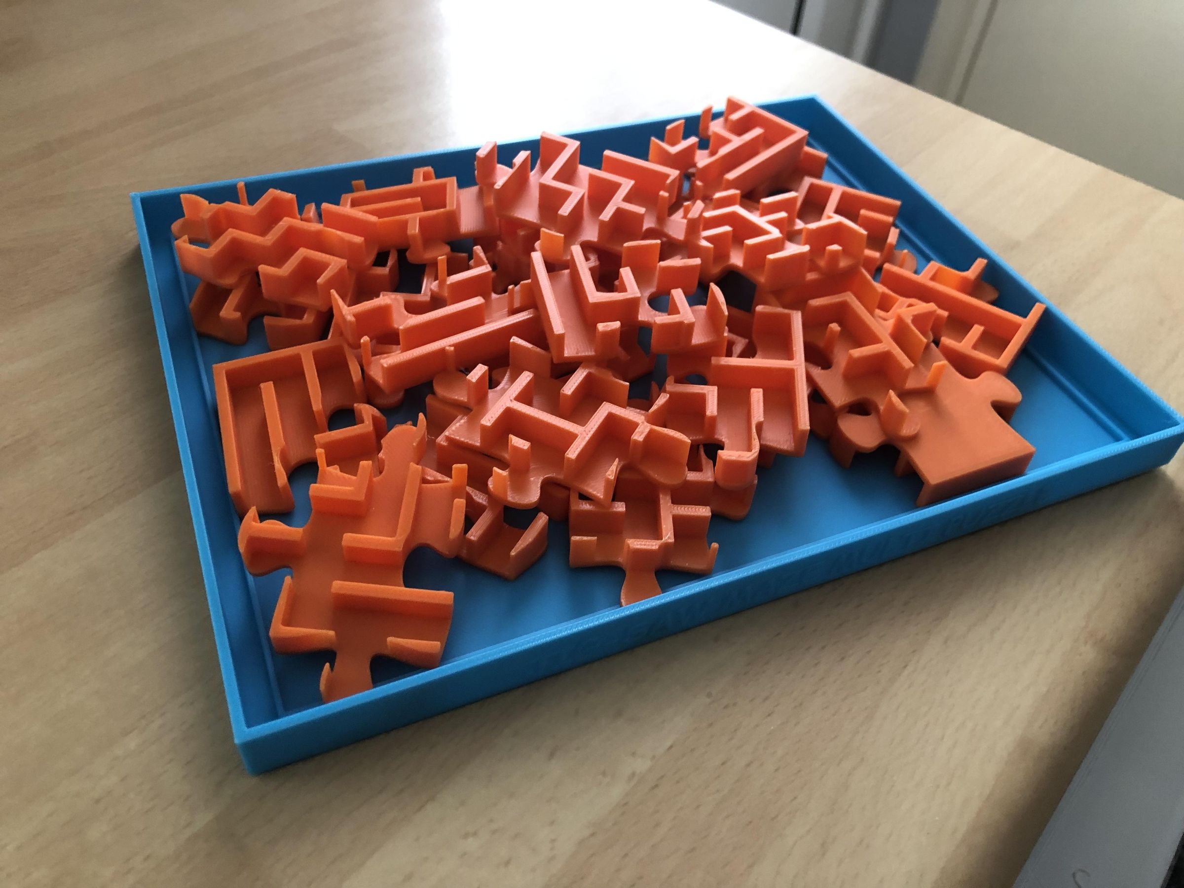 Jig-Saw Maze Multi Puzzle 3D Print : 5 Steps (with Pictures ...