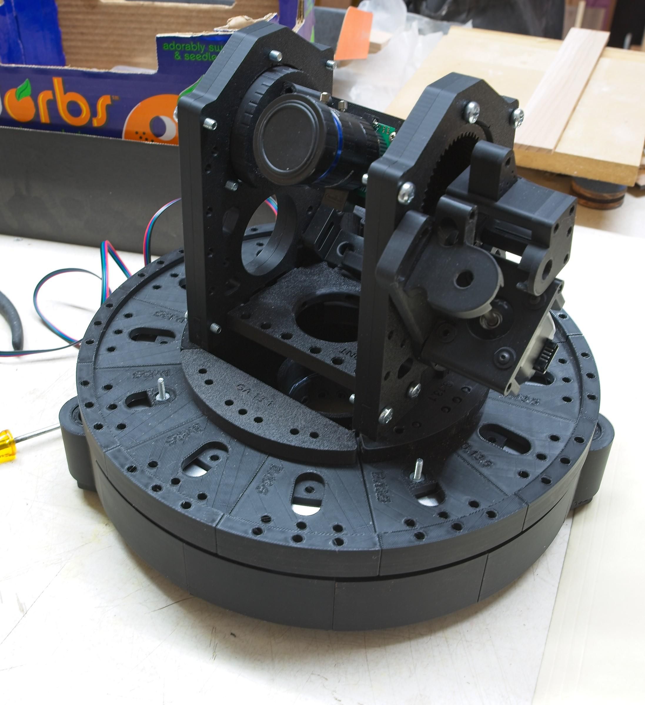 Pi-lomar - 3D Printed Working Miniature Observatory Using Raspberry Pi ...