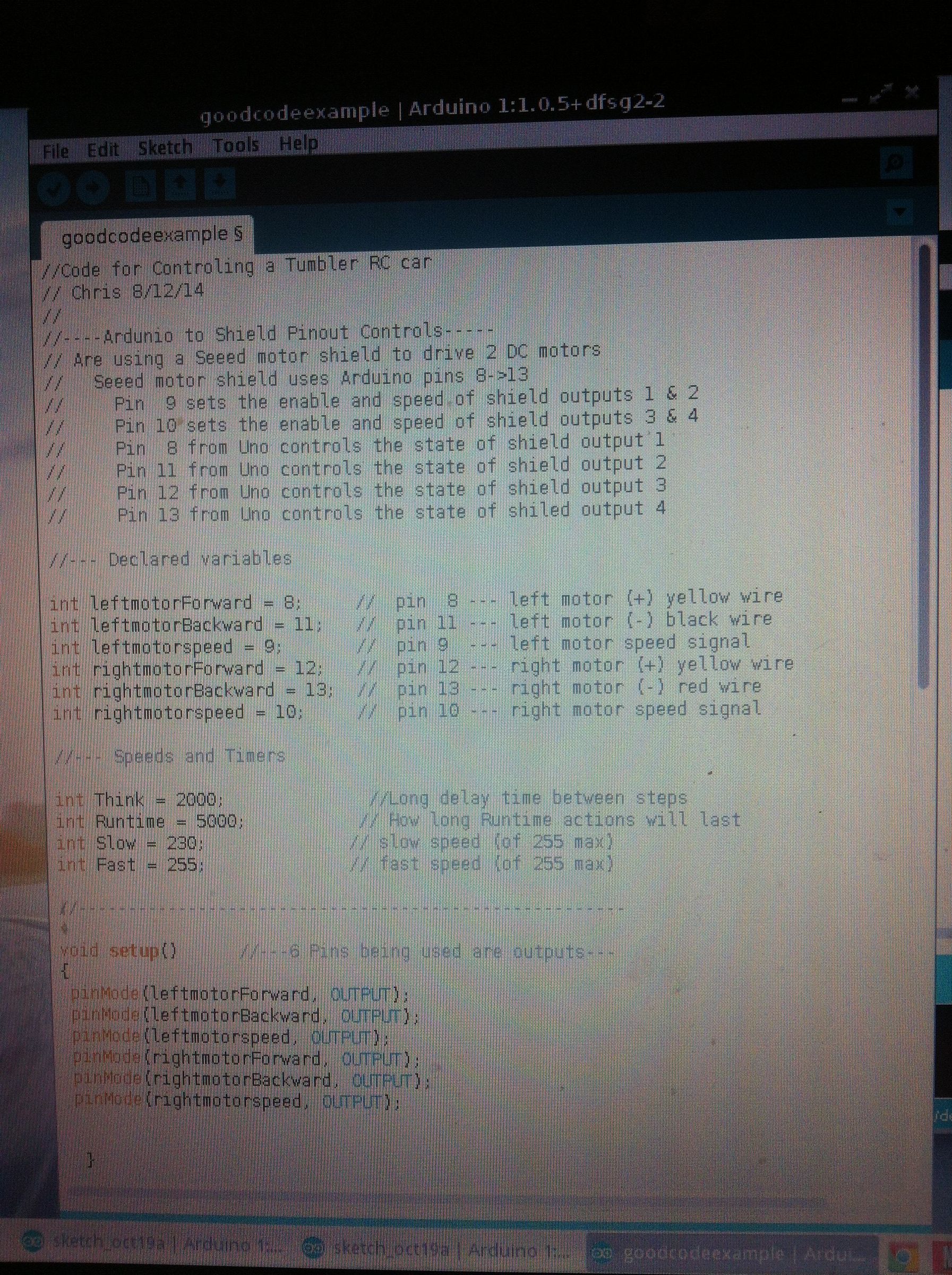Seed Motor Shield V2 Coding Tutorial : 8 Steps - Instructables
