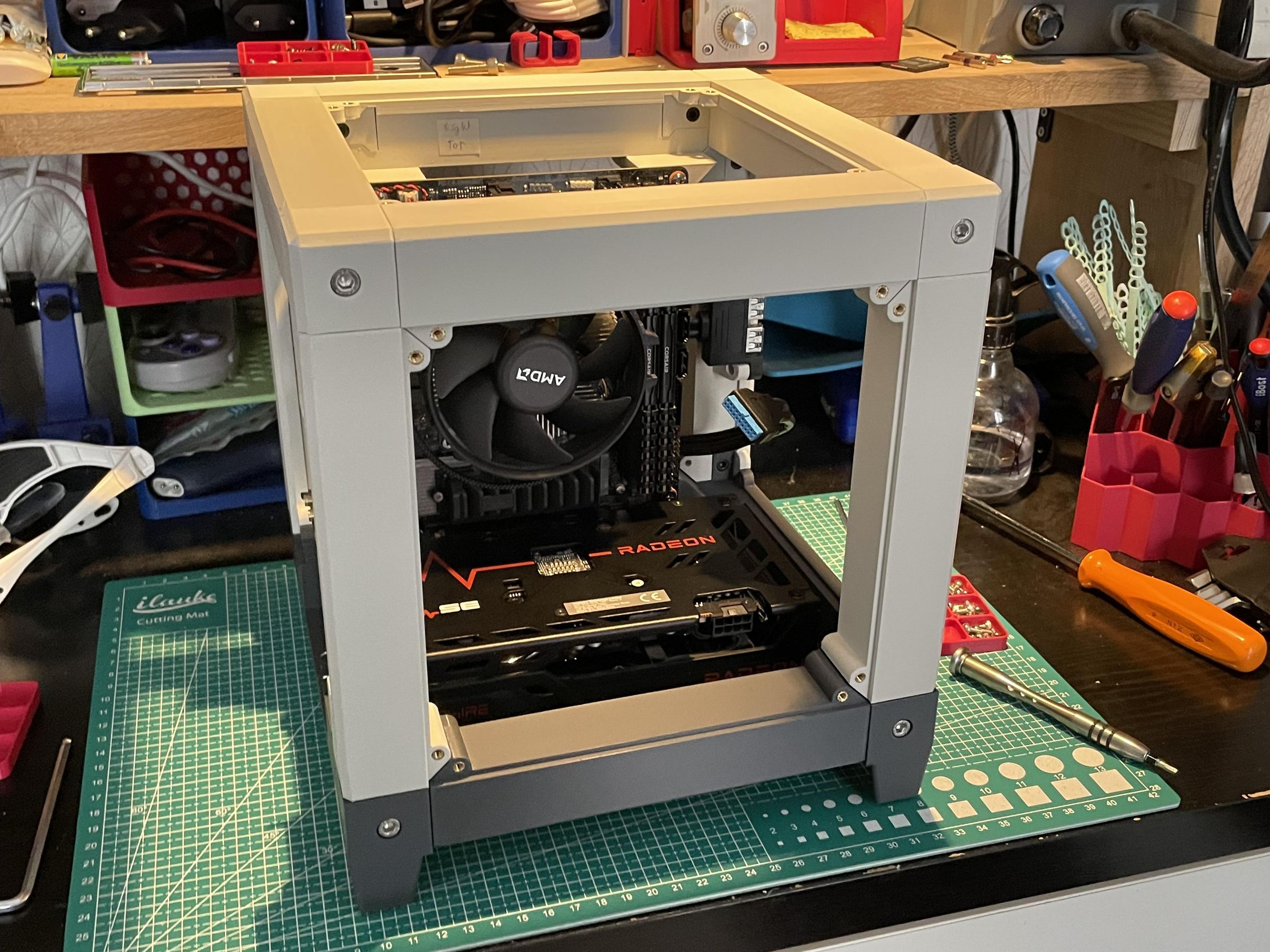 Kubic - a Printable ITX PC Case With a Handle : 18 Steps (with Pictures ...