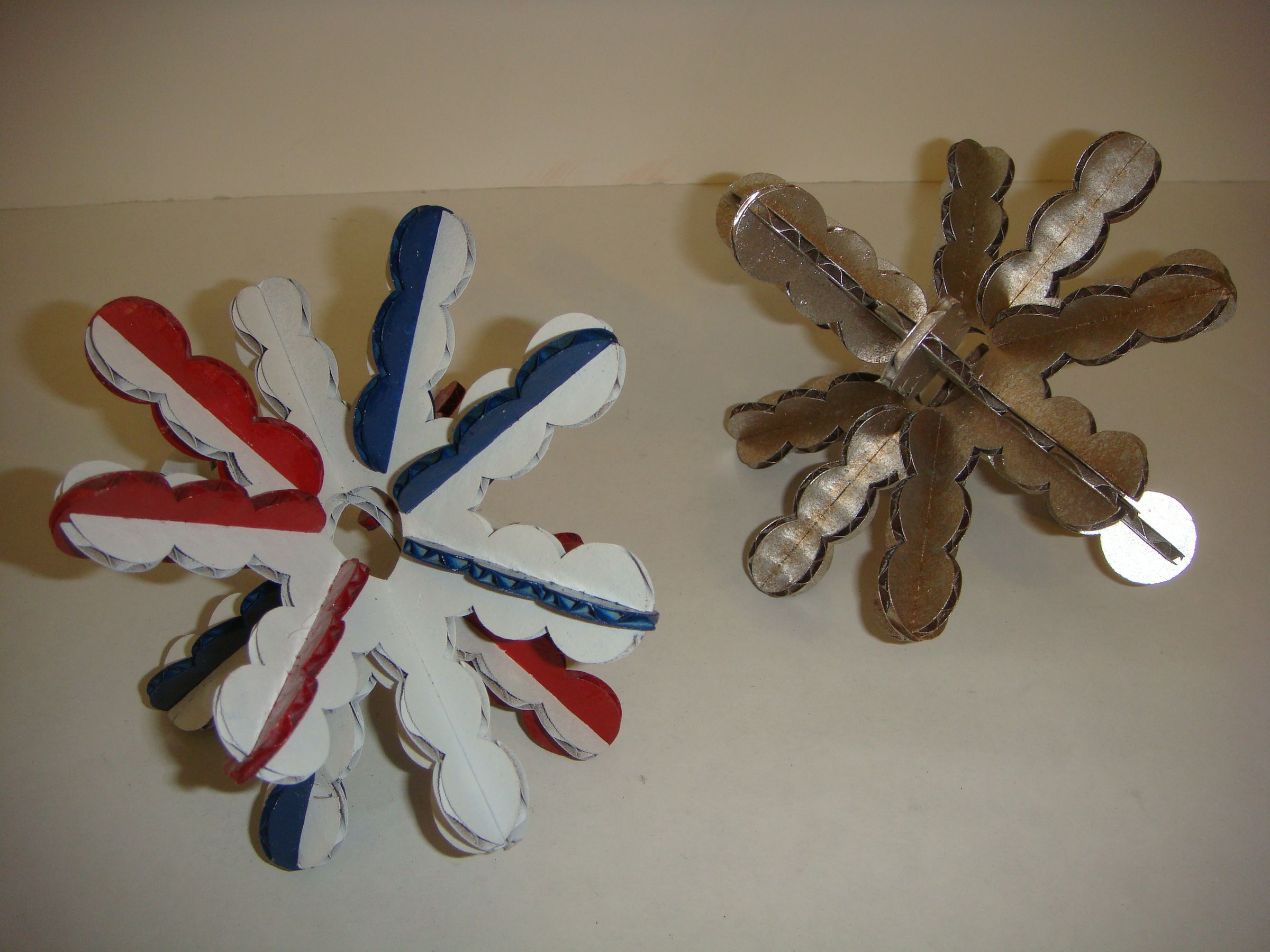 Cardboard Snowflake : 4 Steps - Instructables