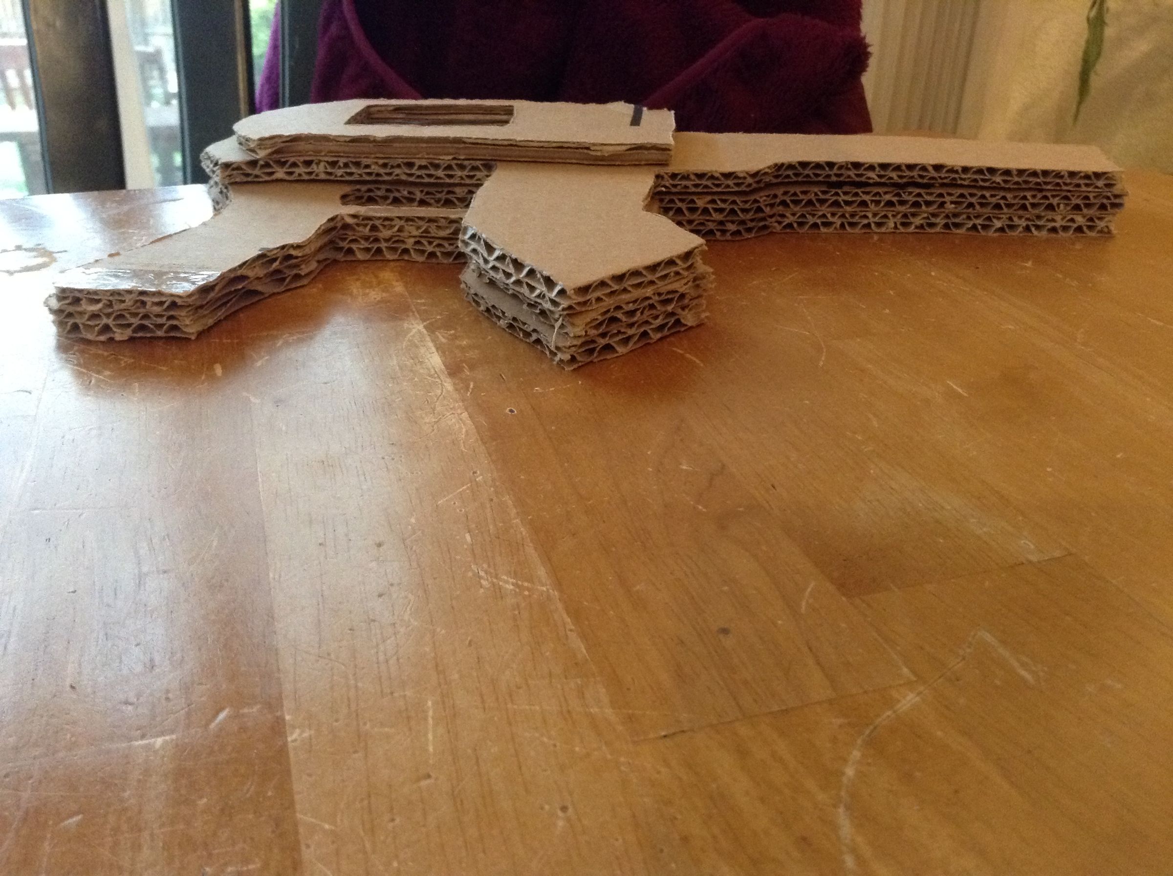 3D Cardboard Gun Model : 10 Steps (with Pictures) - Instructables