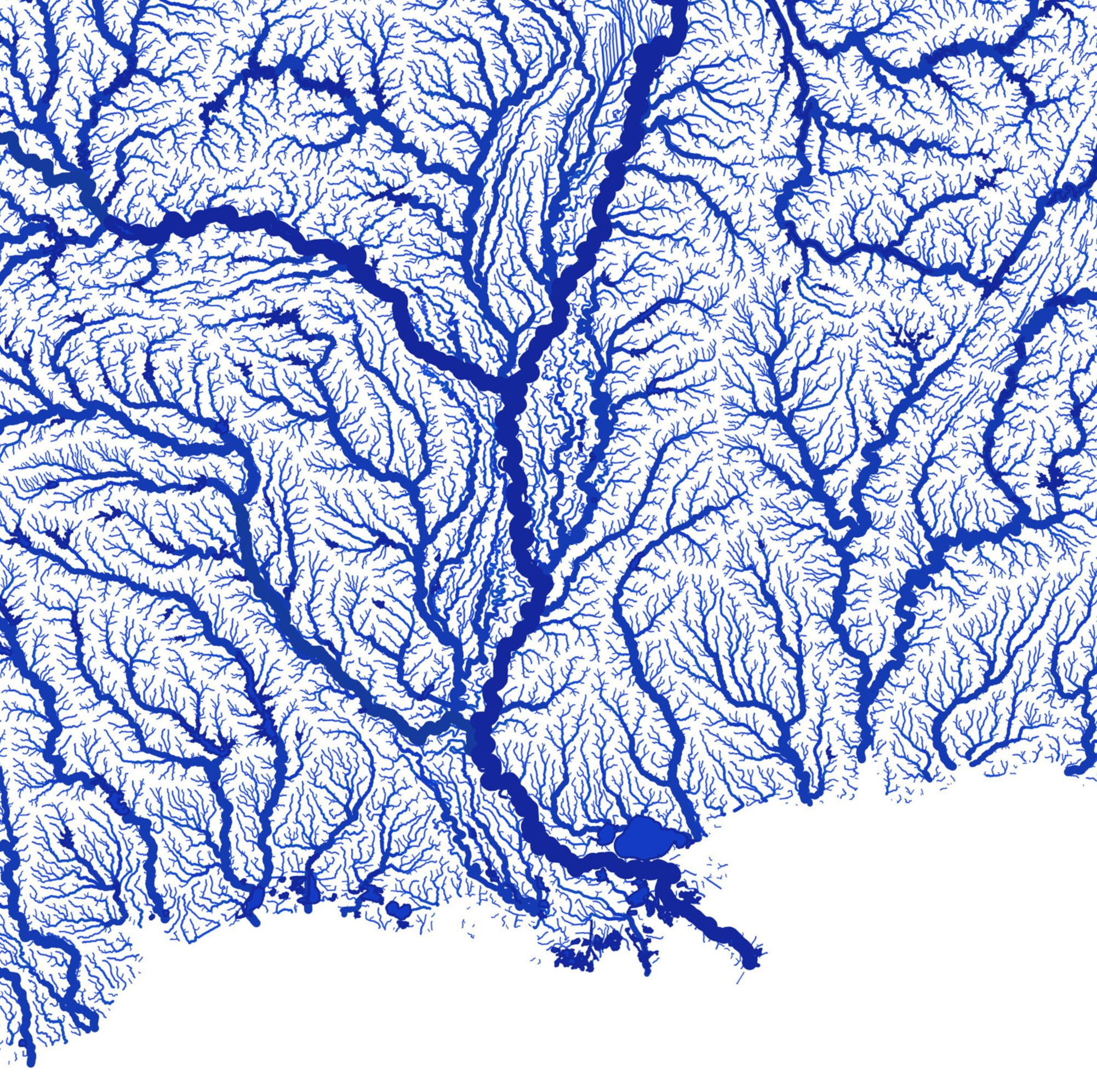 Illuminated Waterways of the United States Map : 12 Steps (with ...