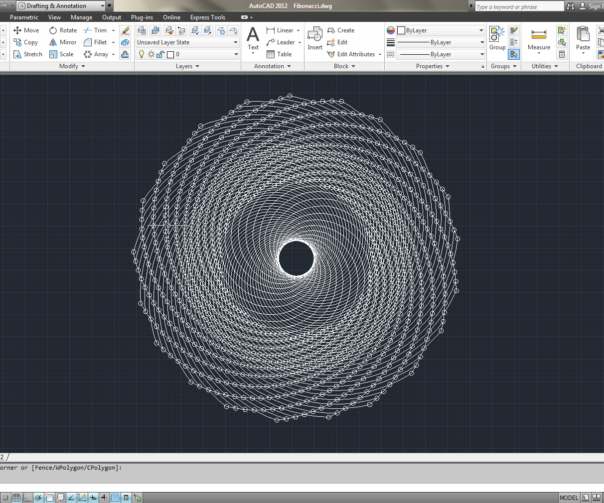 Fibonacci Sequence AutoCad - Instructables