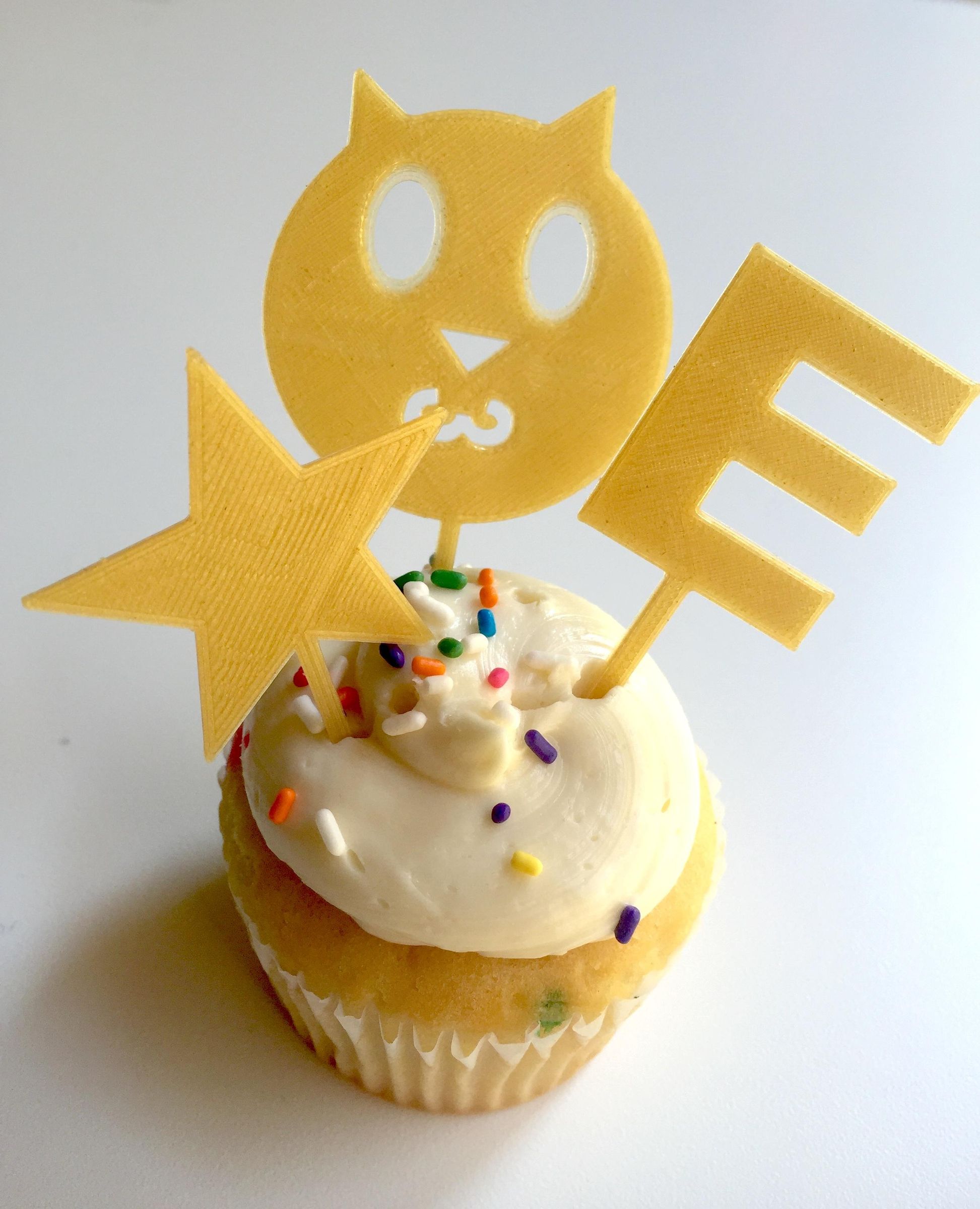 Design and 3D Print a Cupcake Topper : 4 Steps (with Pictures ...